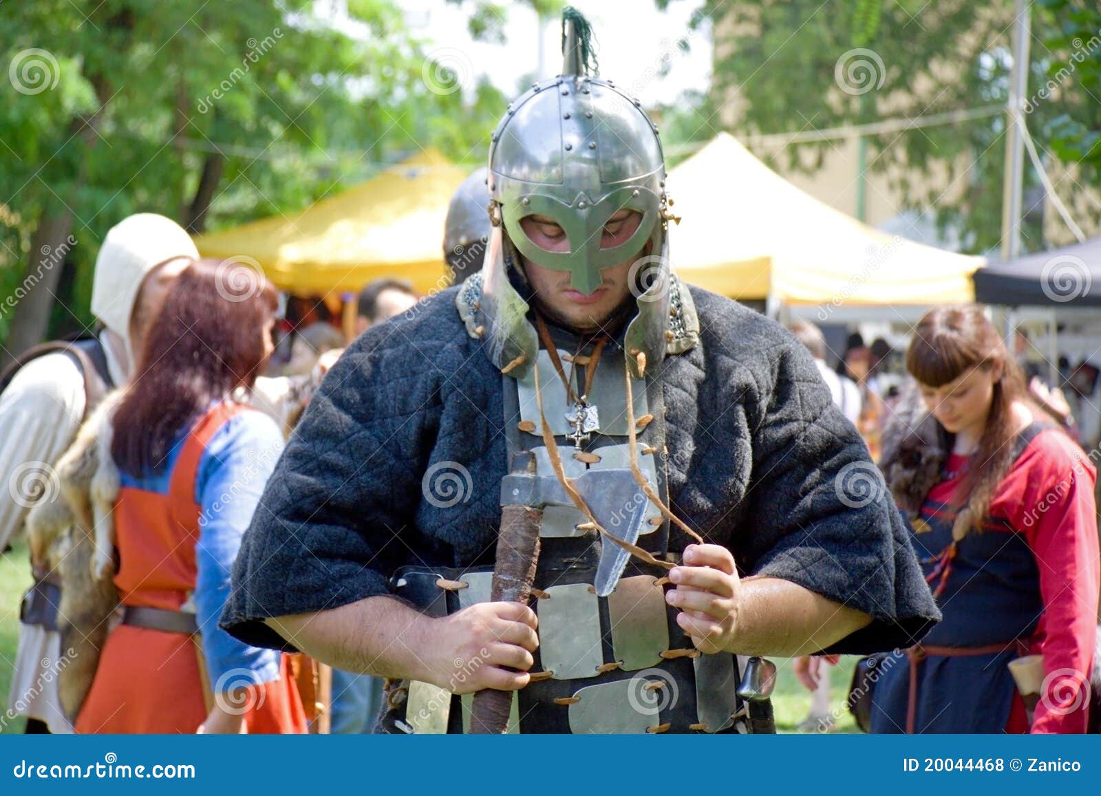 Medieval soldier editorial stock photo. Image of armor - 20044468