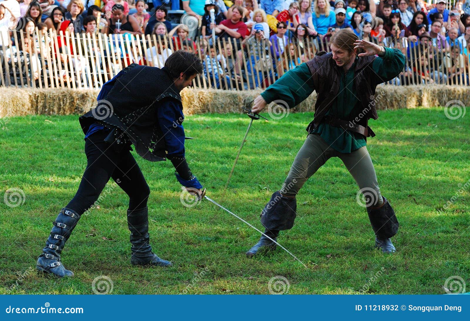Medieval Soldier Fight Editorial Photography - Image: 11218932