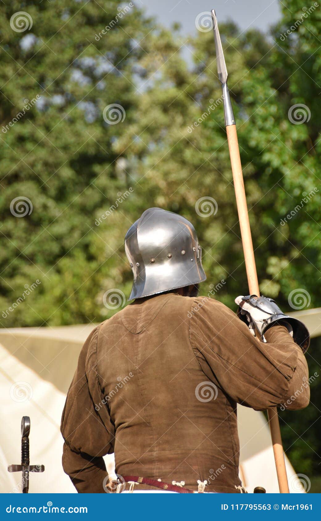 Medieval soldier 3 editorial stock photo. Image of clothing - 117795563