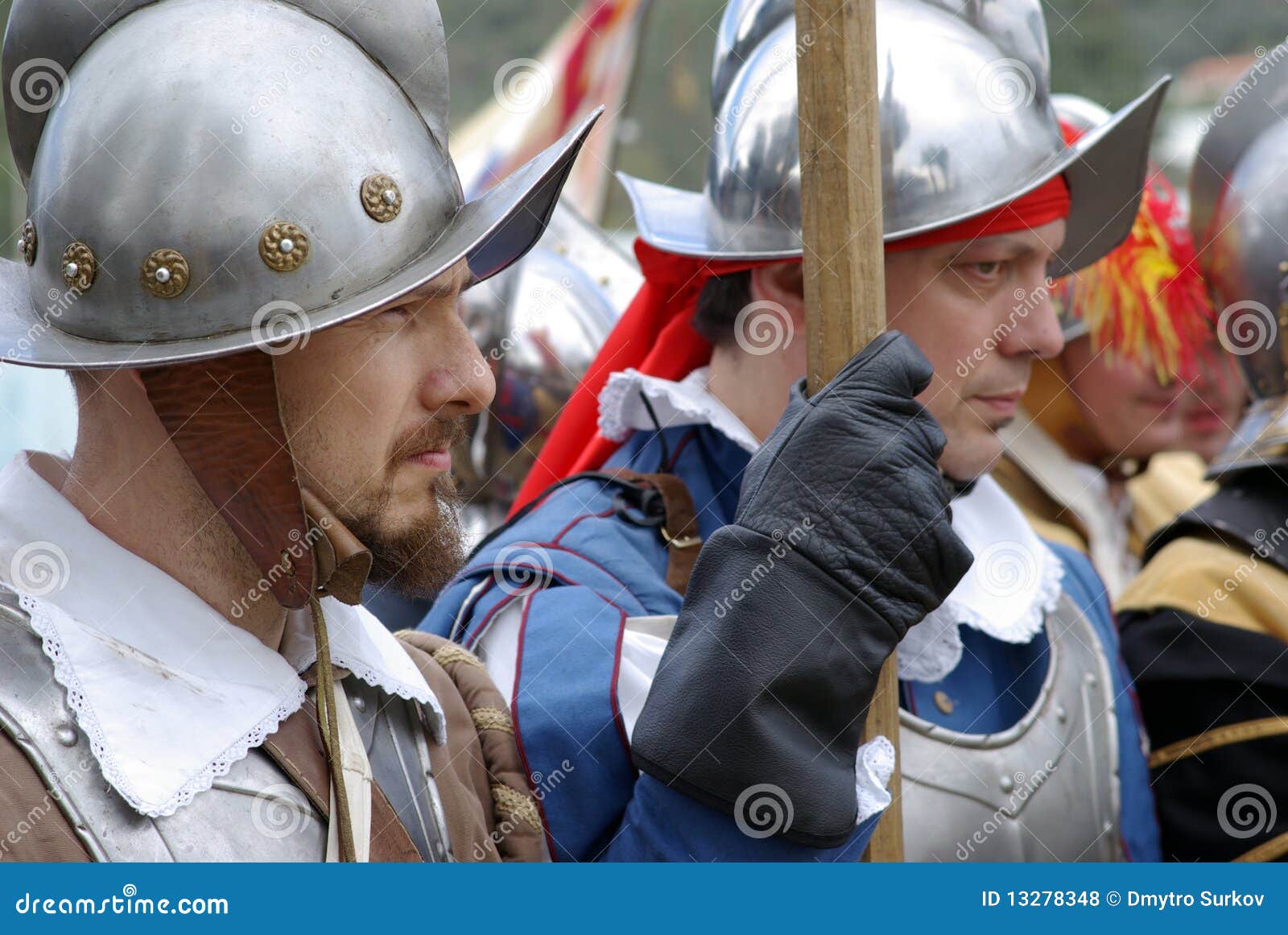 Medieval soldiers editorial stock photo. Image of blade - 13278348