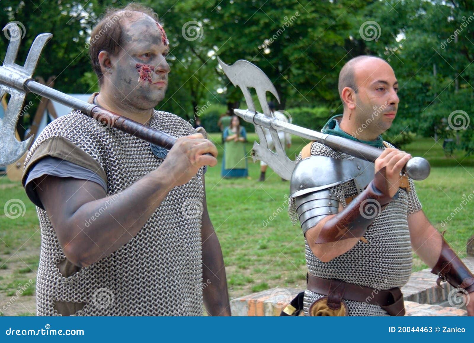 Medieval soldiers editorial stock photo. Image of beautiful - 20044463