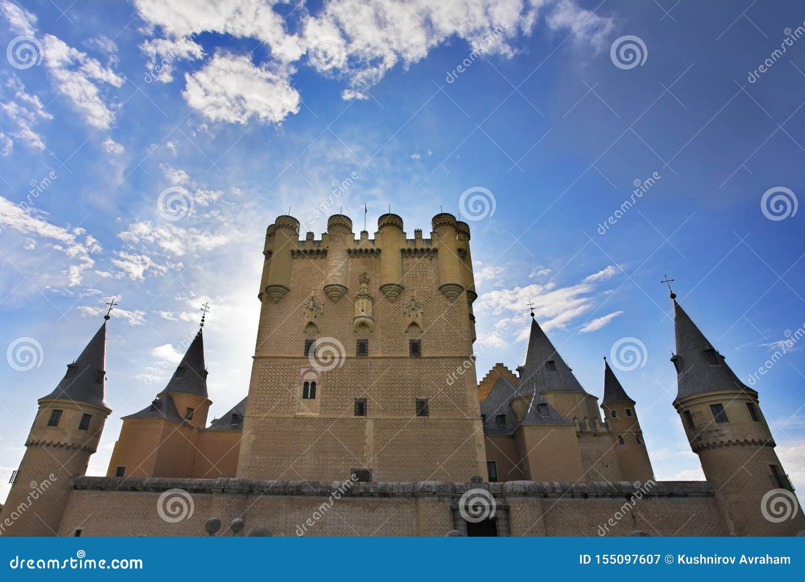 Medieval Spanish Architecture Stock Photography | CartoonDealer.com ...