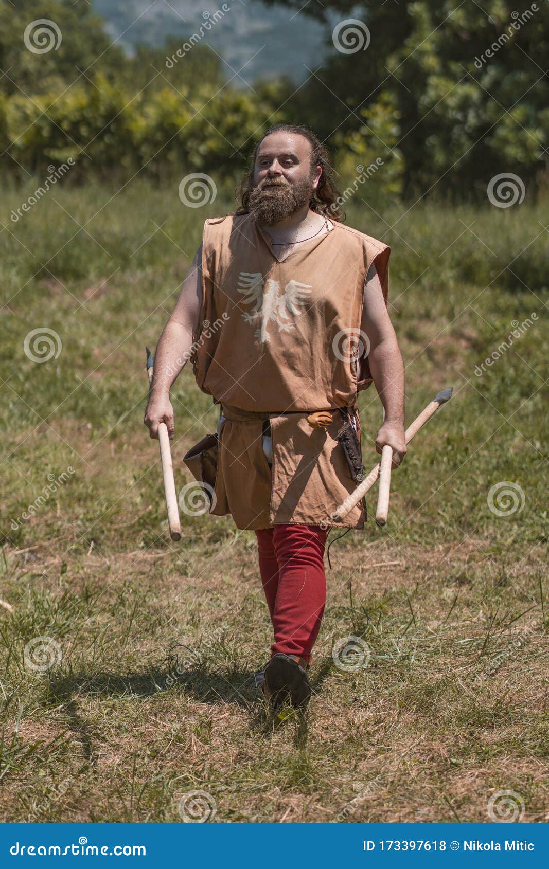 Medieval Spearman Village