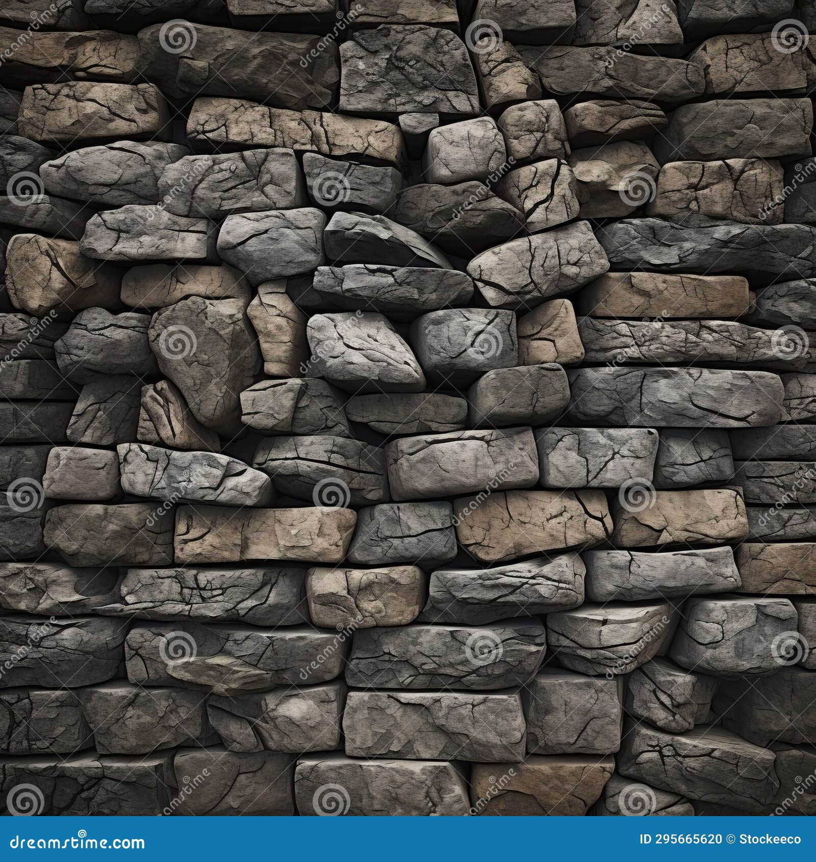 Medieval Stacked Stone Texture: Detailed And Ultra Realistic Stock ...