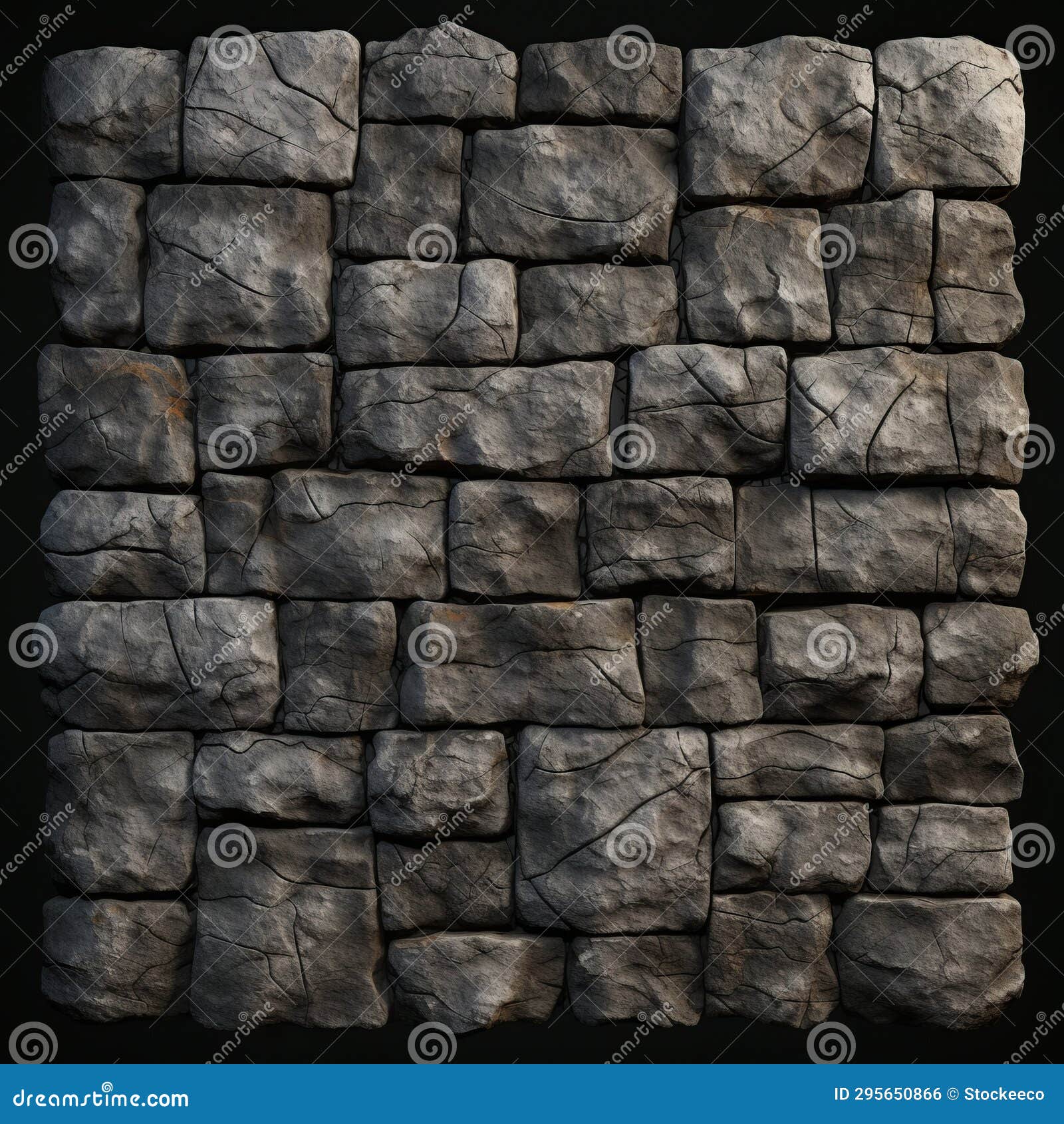 Medieval Stacked Stone Texture: Detailed, Ultra Realistic, Seamless ...