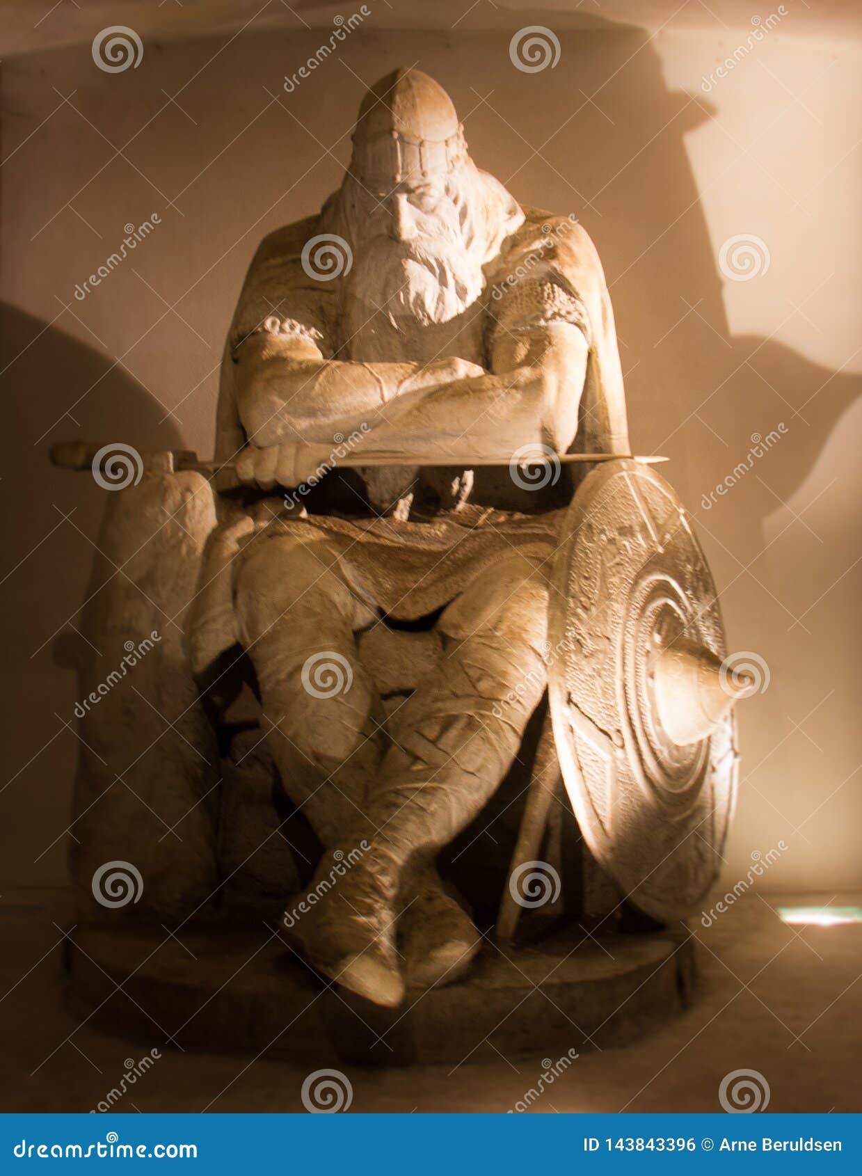 A Medieval Statue within Kronborg Castle Stock Photo - Image of ...
