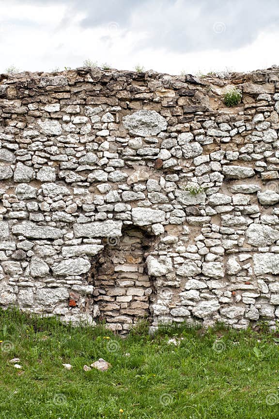 Medieval Stone Castle Wall, Background Stock Photo - Image of locations ...