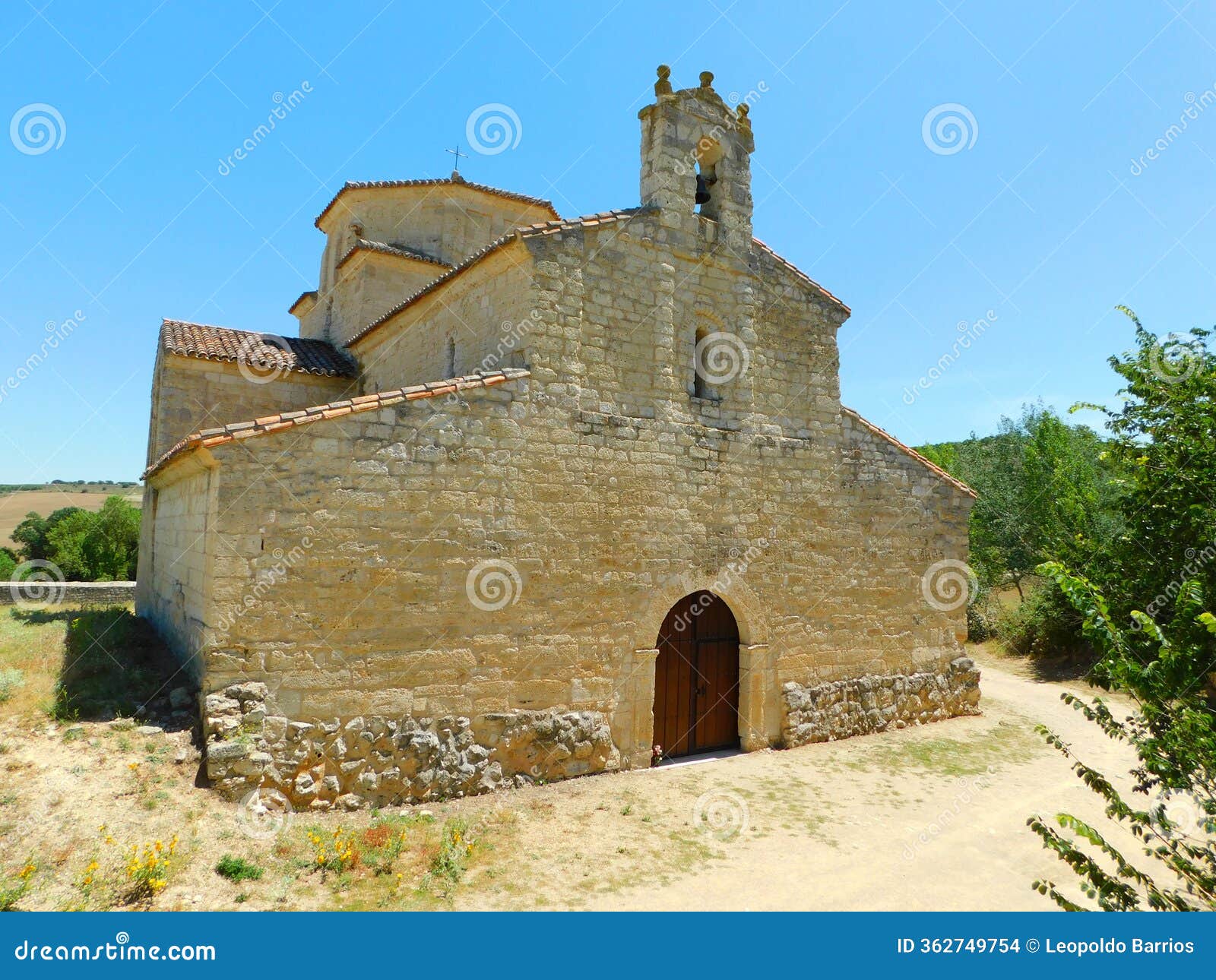 Church of Medieval Church Nuestra Señora De La Anunciada in Urueña ...