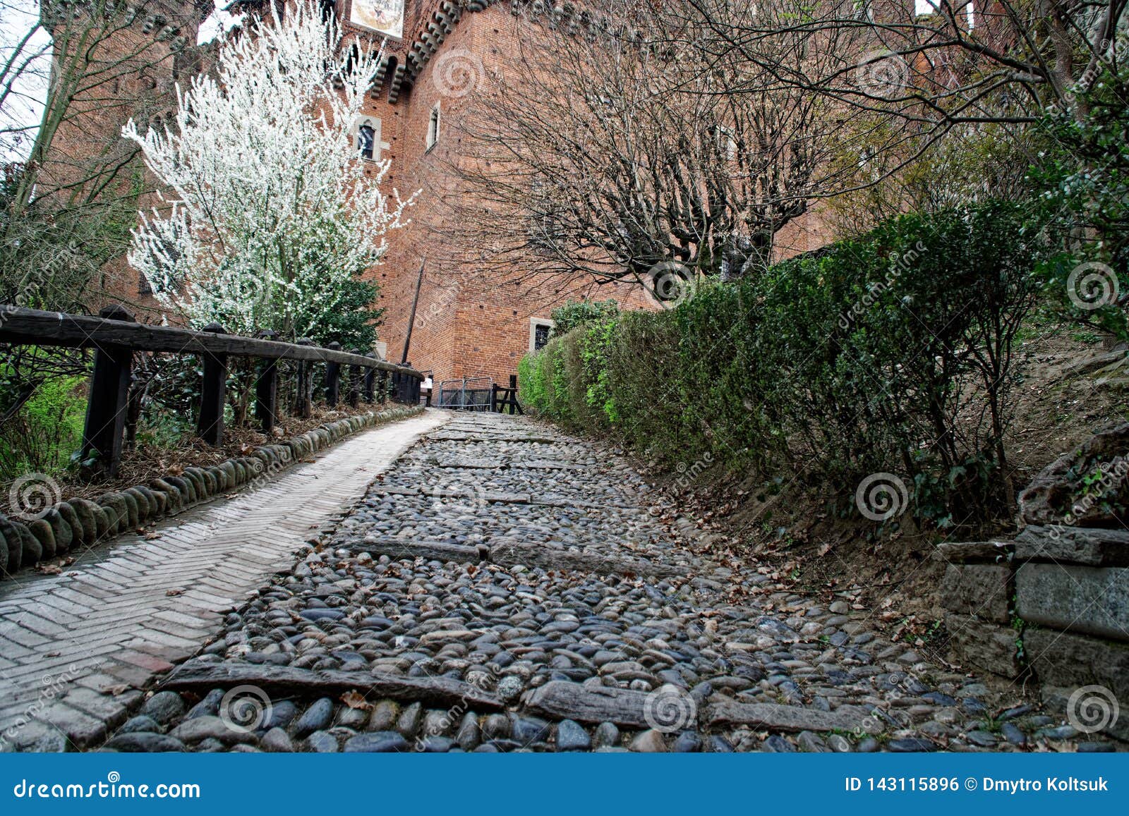 Medieval Stone Path, Old Stone Ancient Road Stock Photo - Image of fort ...