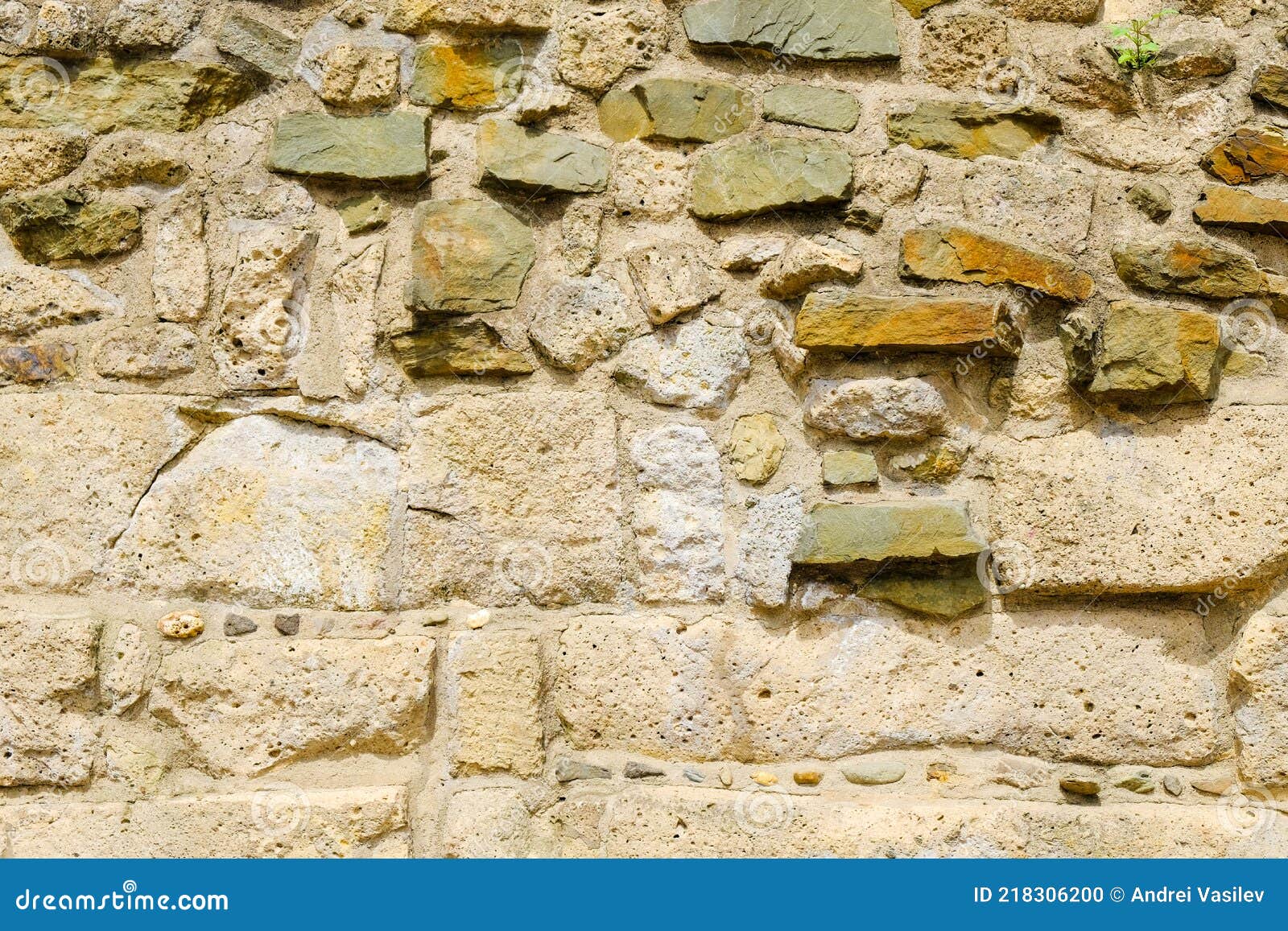 Medieval Stone Wall Background and Texture, Close-up Stock Photo ...