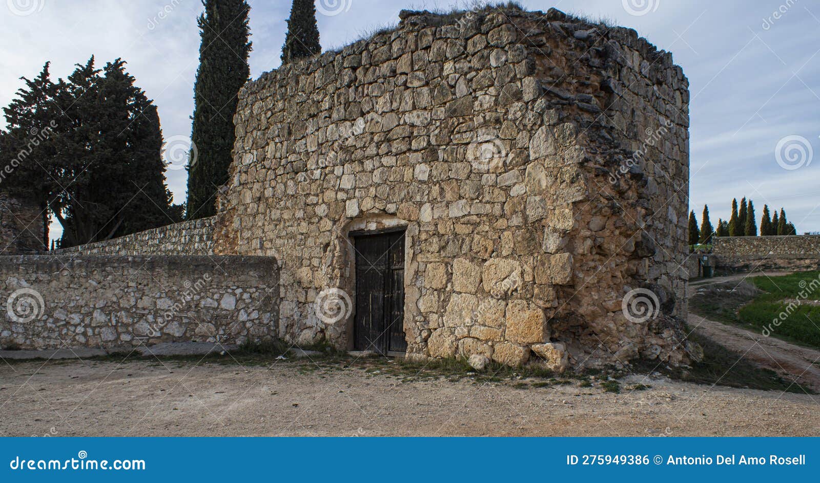Medieval stone warehouse stock photo. Image of warehouse - 275949386