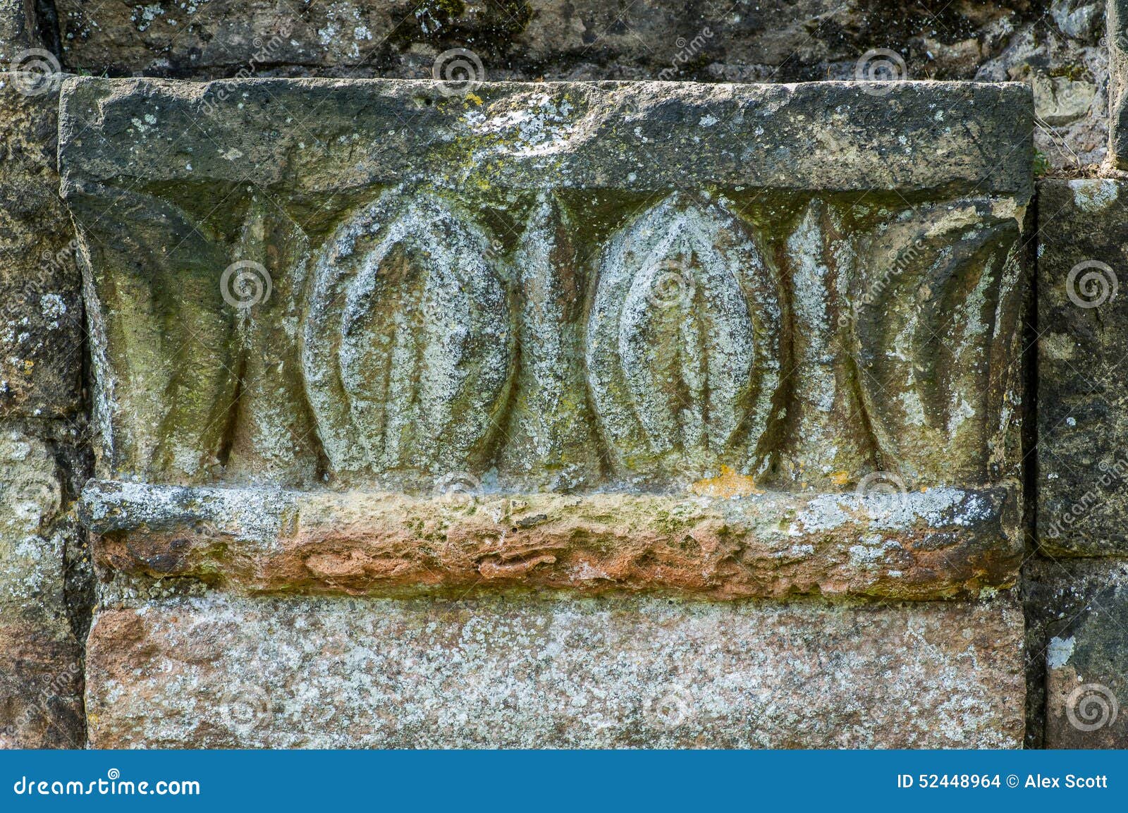 Medieval stone work stock photo. Image of stone, column - 52448964