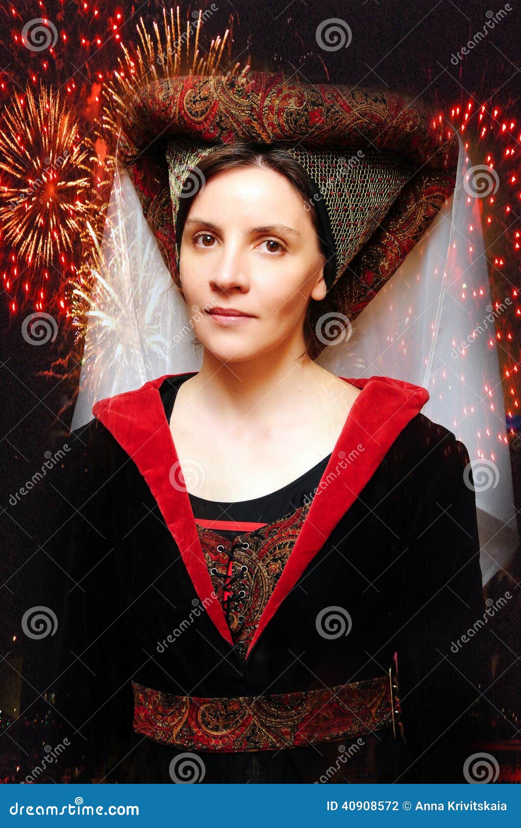 Medieval style portrait stock photo. Image of bannochburn - 40908572