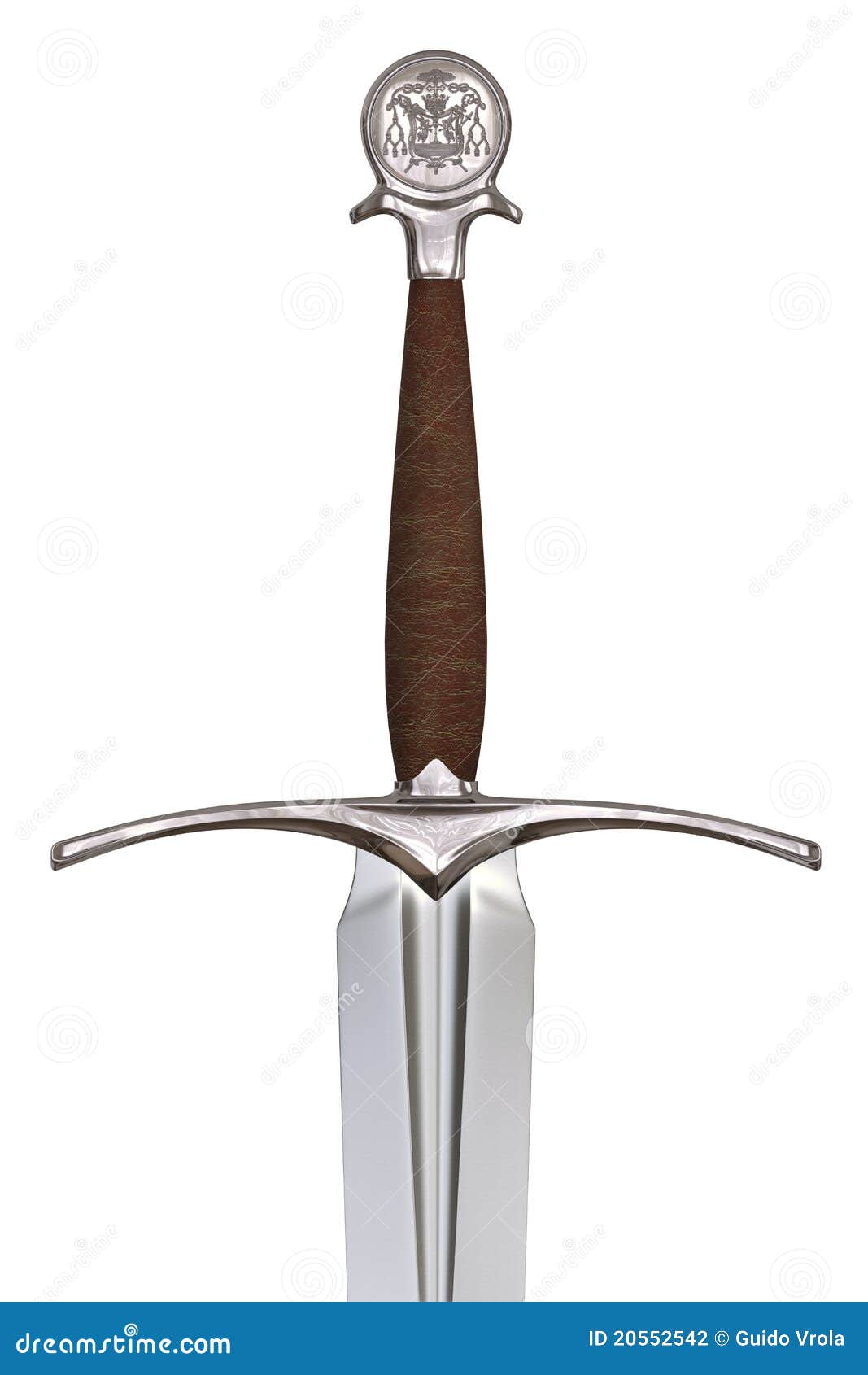 Medieval sword stock illustration. Illustration of fantasy - 20552542