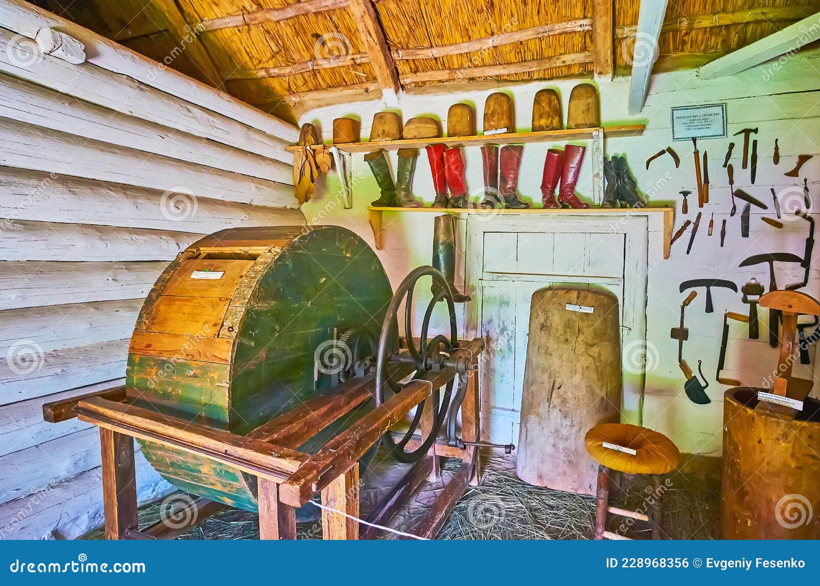 The Medieval Tannery Workshop, Pereiaslav Scansen, on May 22 in ...