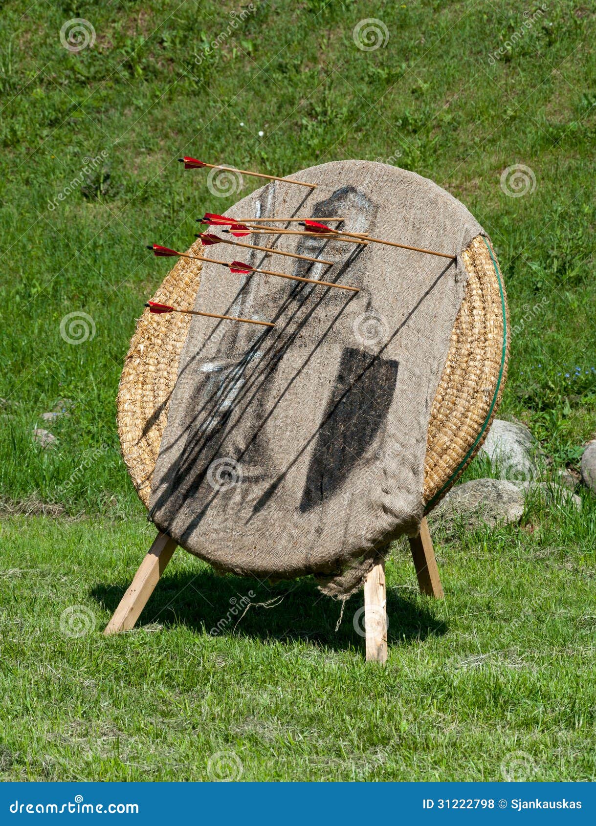 Medieval target stock photo. Image of successful, accuracy - 31222798