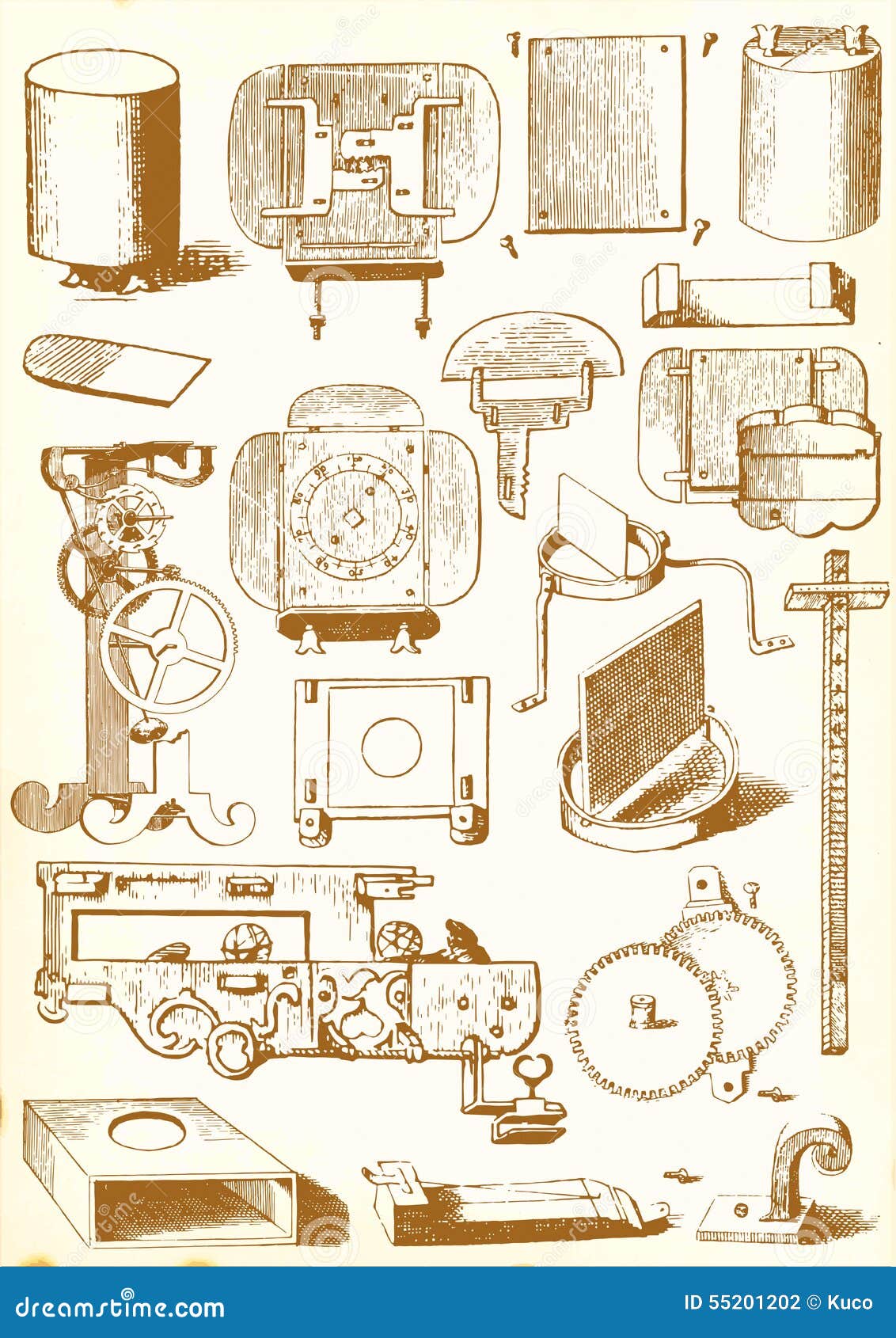 Medieval Technology And Industry - Vector Pack | CartoonDealer.com ...