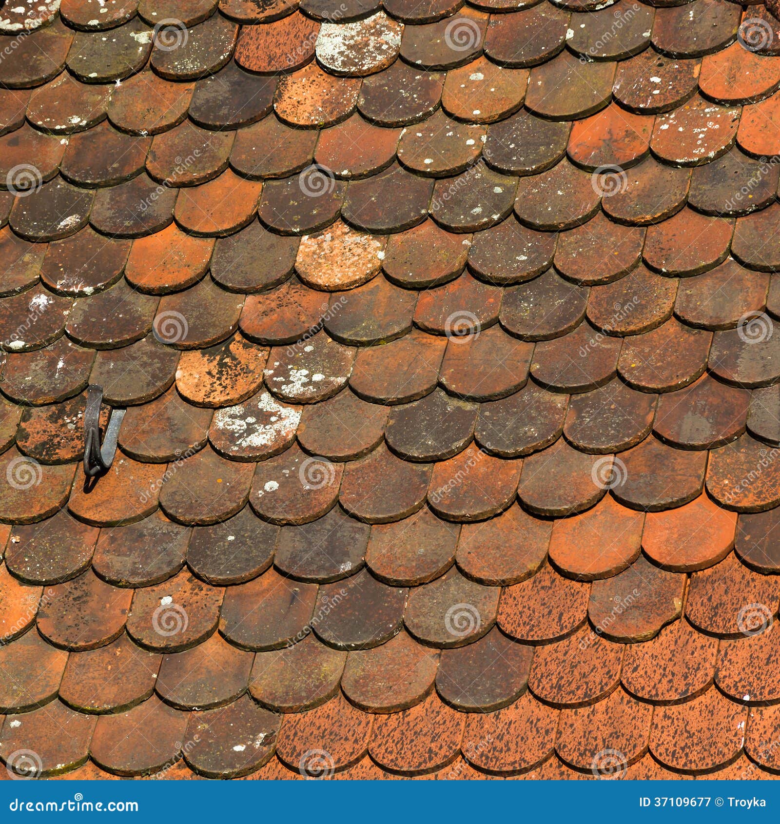 Medieval Tiled Roof Texture. Stock Image - Image of tiled, construction ...