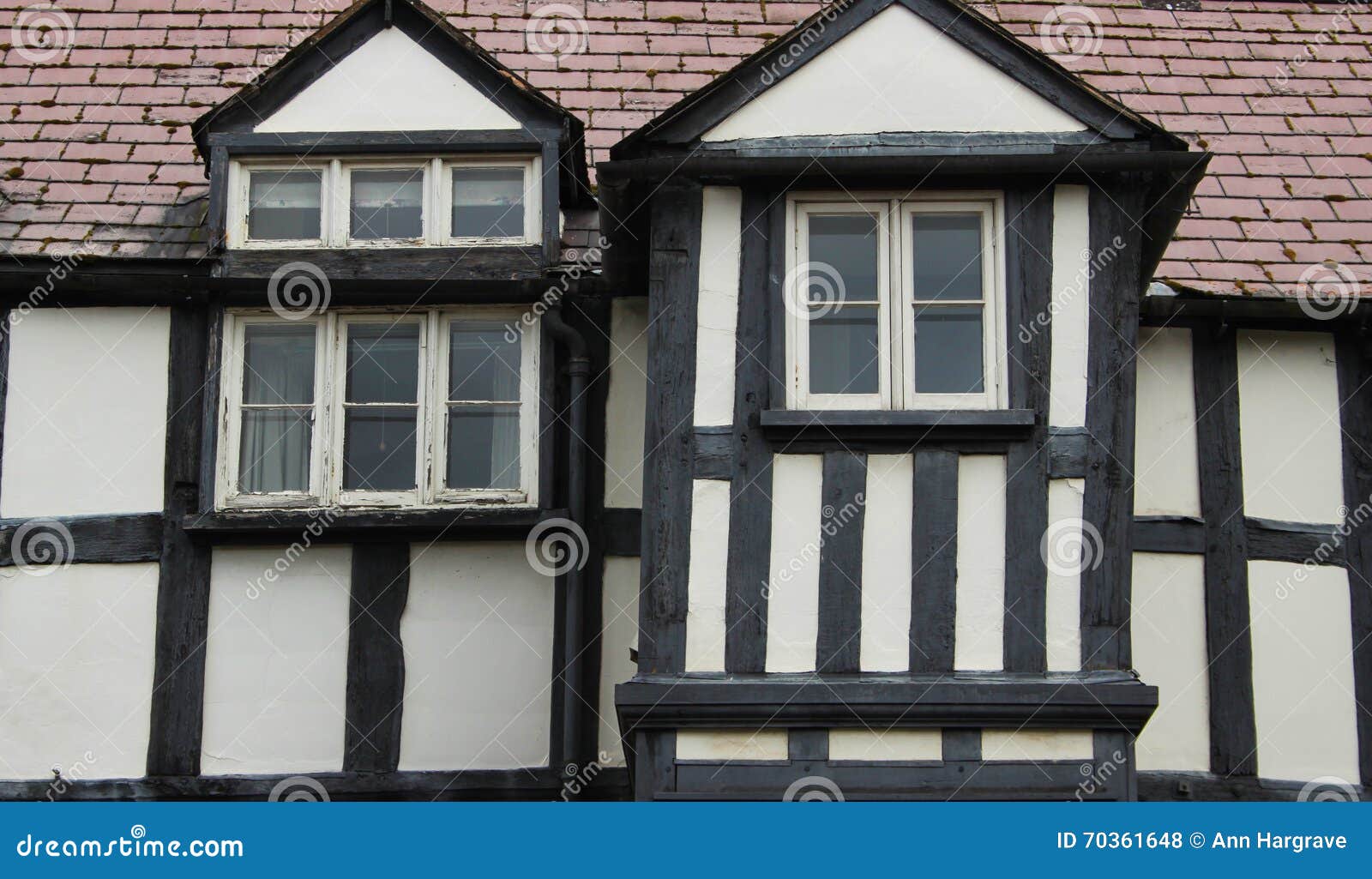 Medieval Timber Frame Detail Stock Photo - Image of construction ...
