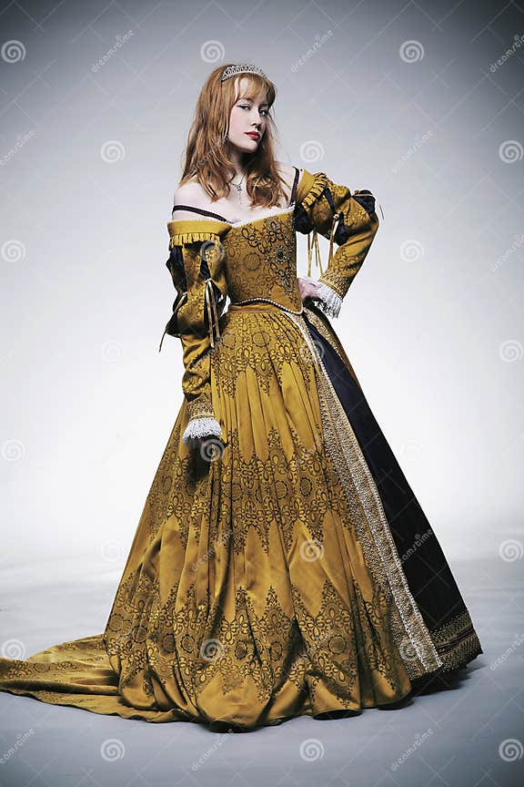 Medieval times lady stock photo. Image of clothing, female - 18978874