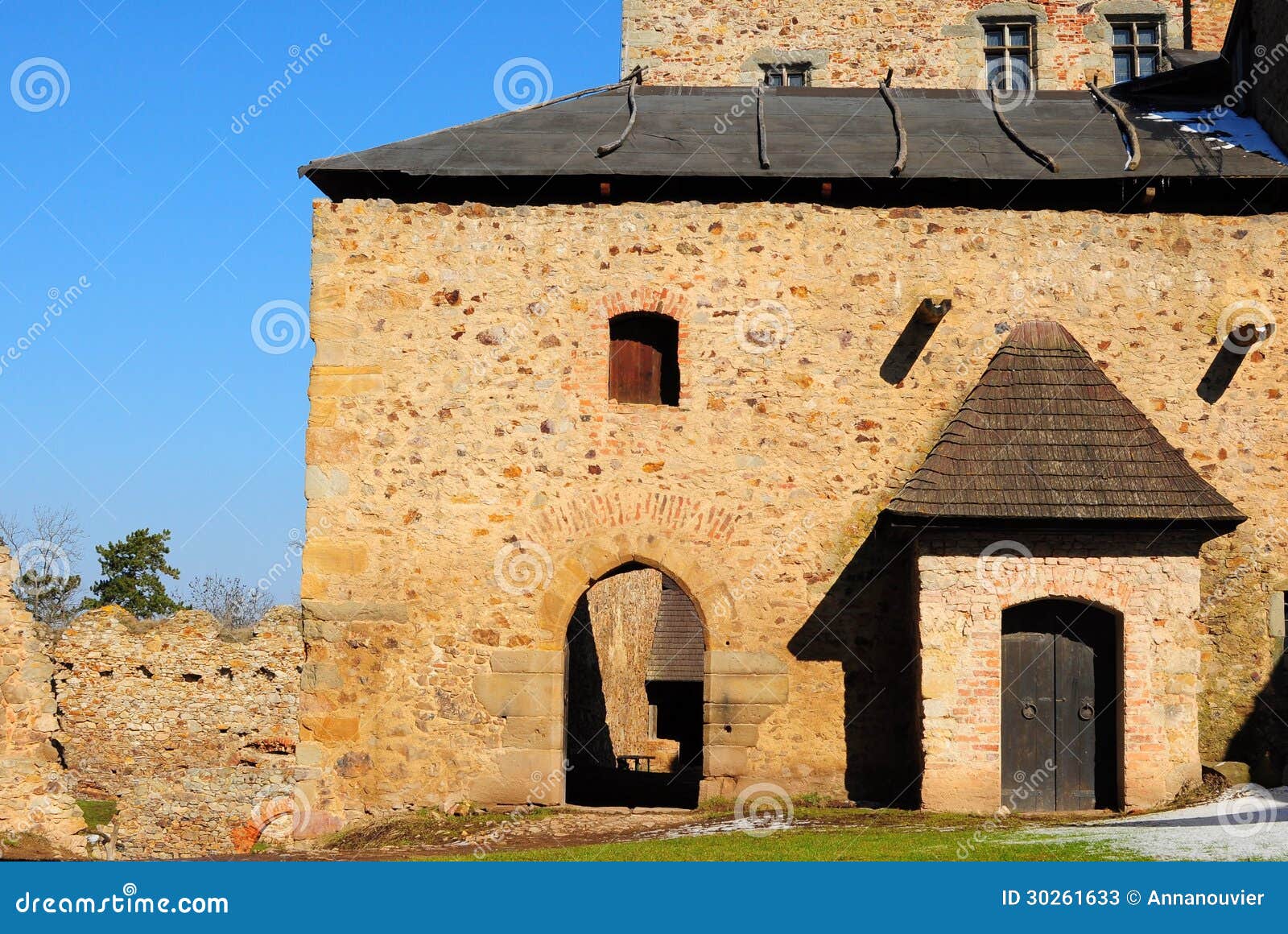 Tocnik Castle in Czech Republic Stock Image - Image of medieval ...