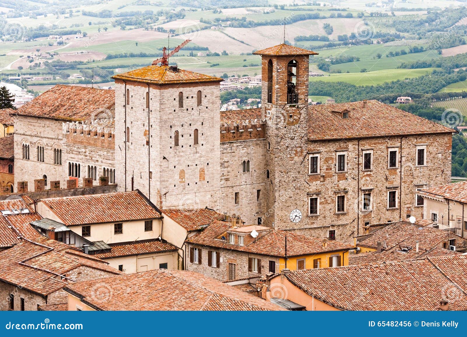 Medieval Todi In Umbria, Italy Royalty-Free Stock Image | CartoonDealer ...