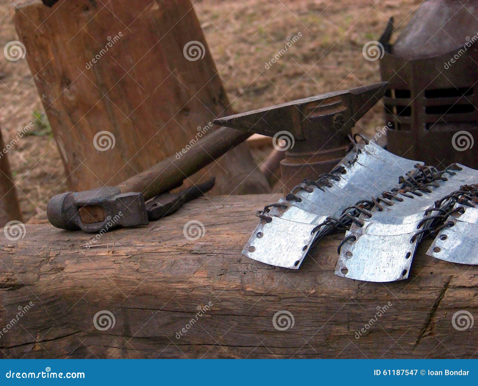 Medieval tools stock image. Image of iron, hammer, tools - 61187547