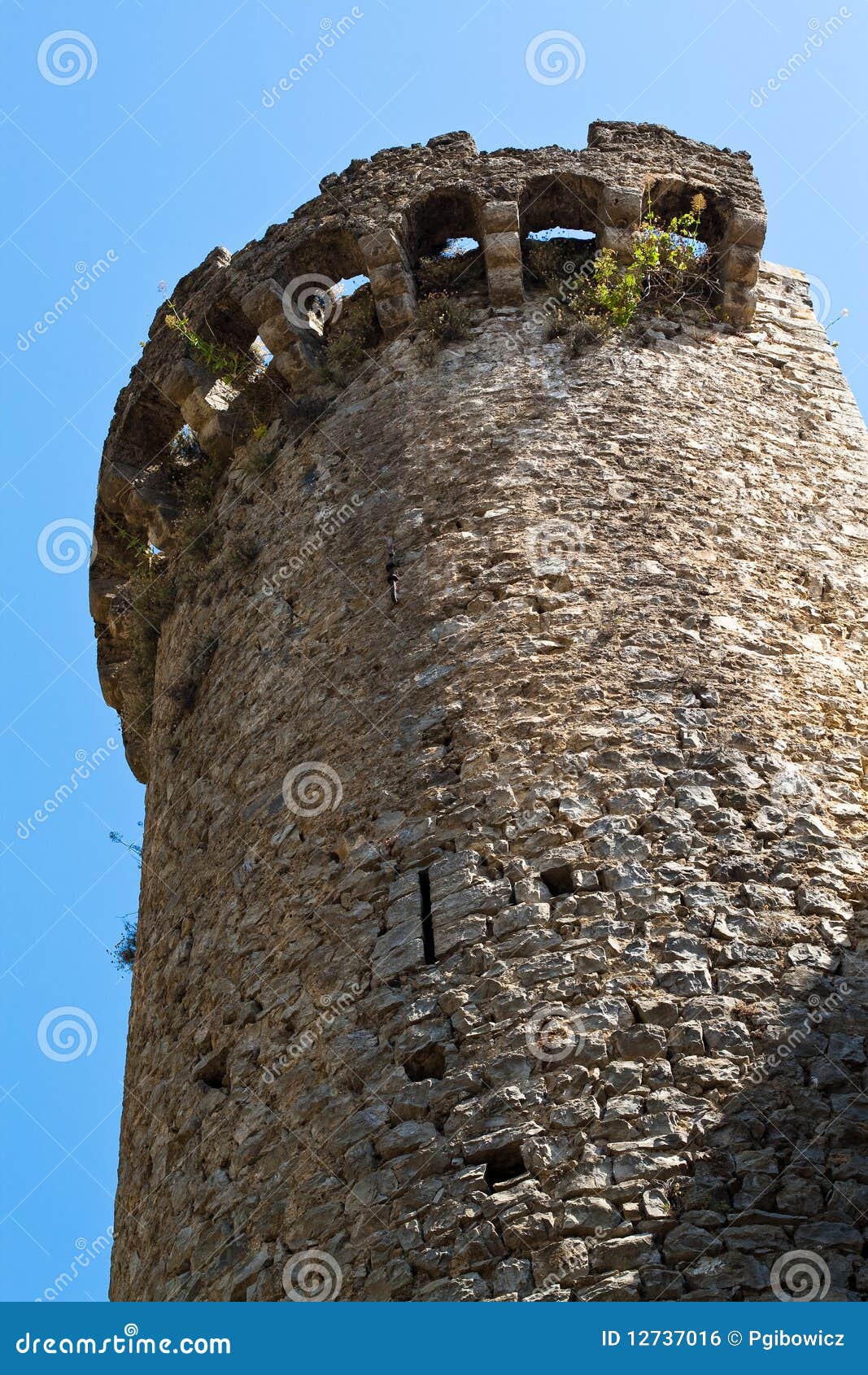 Medieval tower stock photo. Image of construction, traditional - 12737016