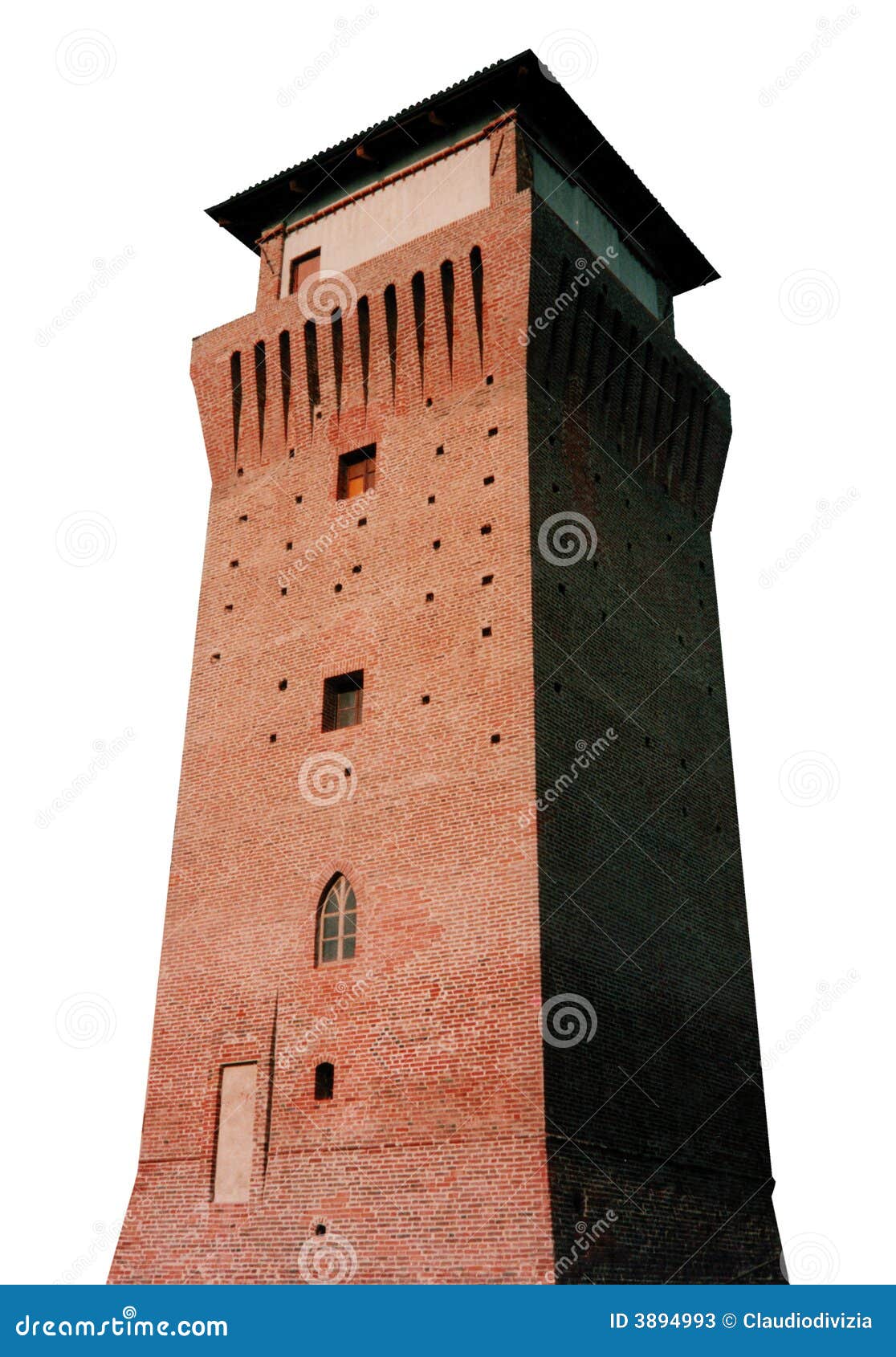 Medieval tower stock image. Image of romanic, building - 3894993