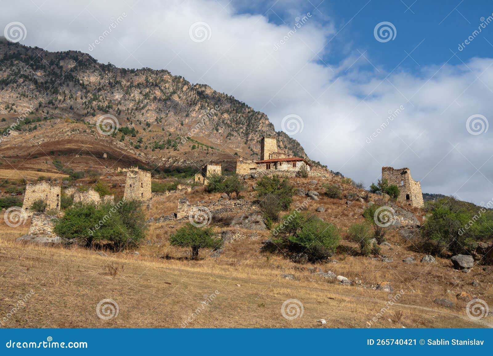 Medieval Tower Complex Egical, One of the Authentic Medieval Castle ...