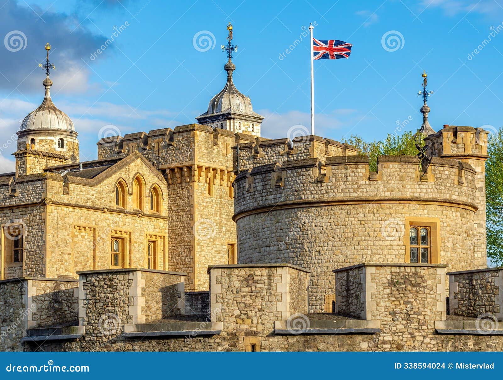 Medieval Tower of London in United Kingdom Stock Photo - Image of ...
