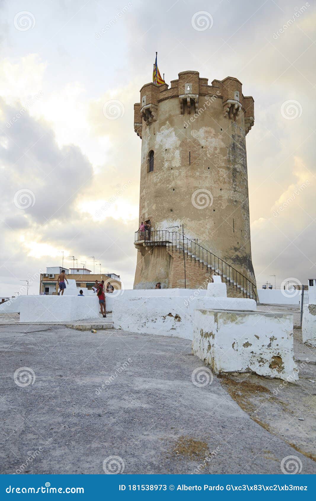 Medieval Tower In Marvao Castle Editorial Image | CartoonDealer.com ...