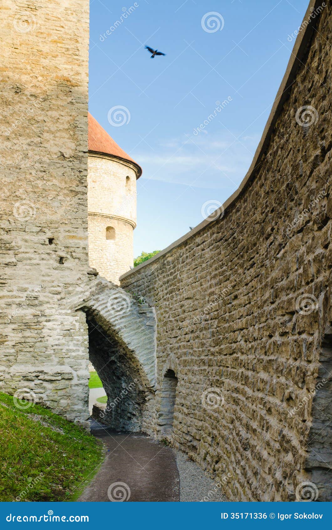 Medieval Towers Of Tallinn Stock Photography | CartoonDealer.com #35171336