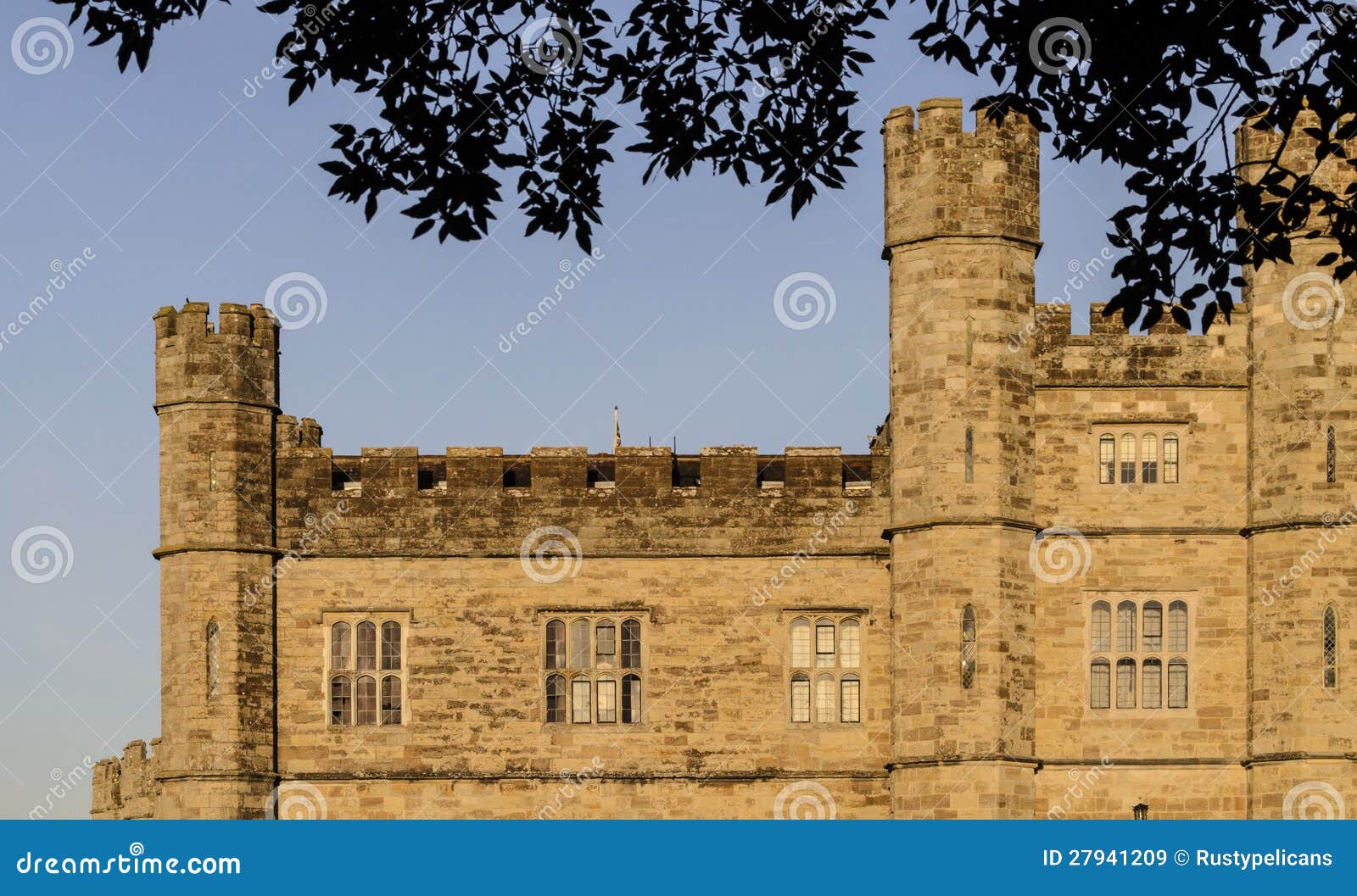 Medieval Towers, Turrets And Ramparts Stock Image | CartoonDealer.com ...
