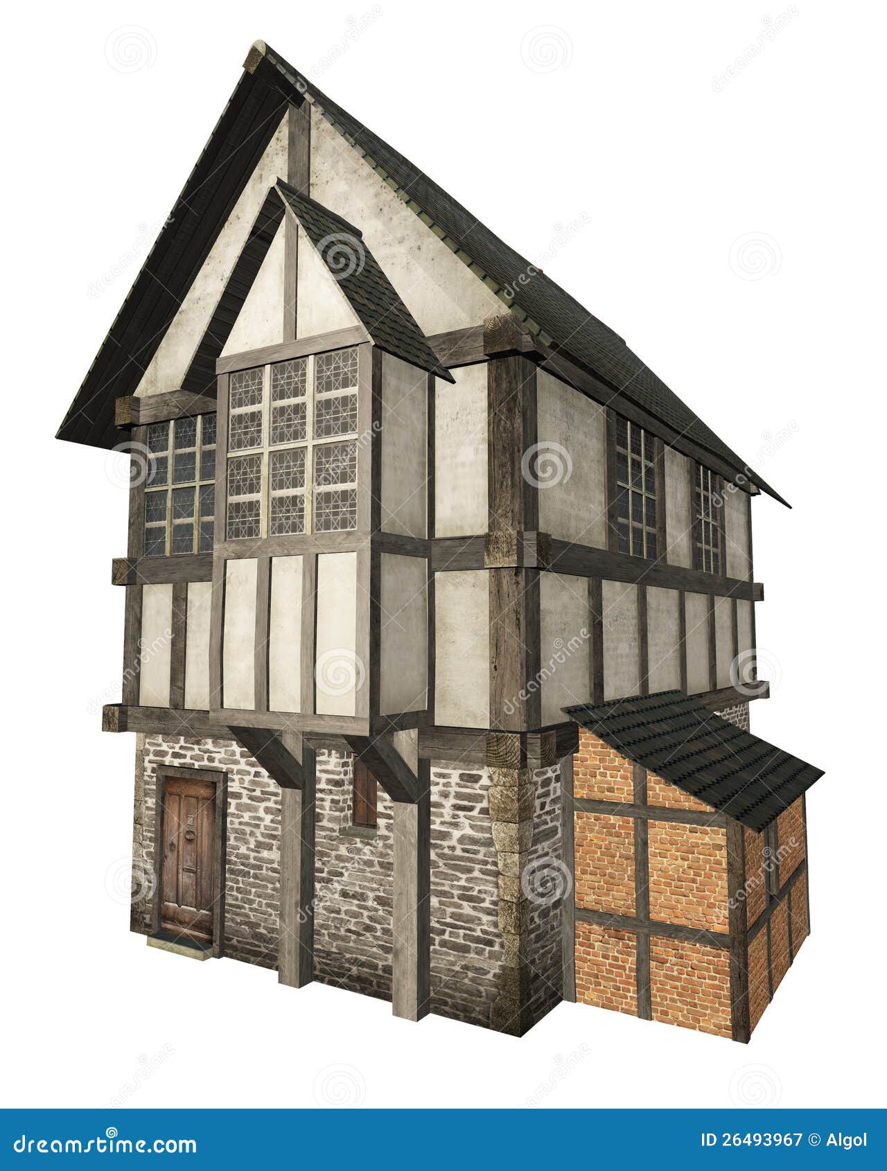Poor Medieval City Houses