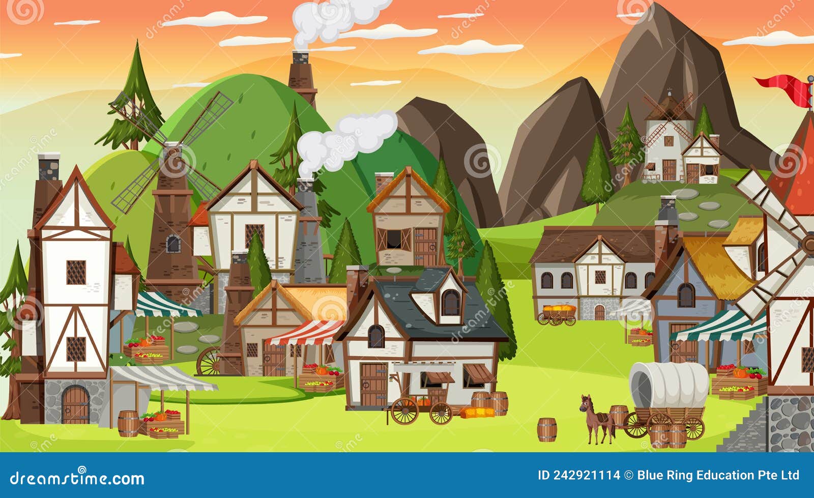 Villagers Cartoons, Illustrations & Vector Stock Images - 672 Pictures ...