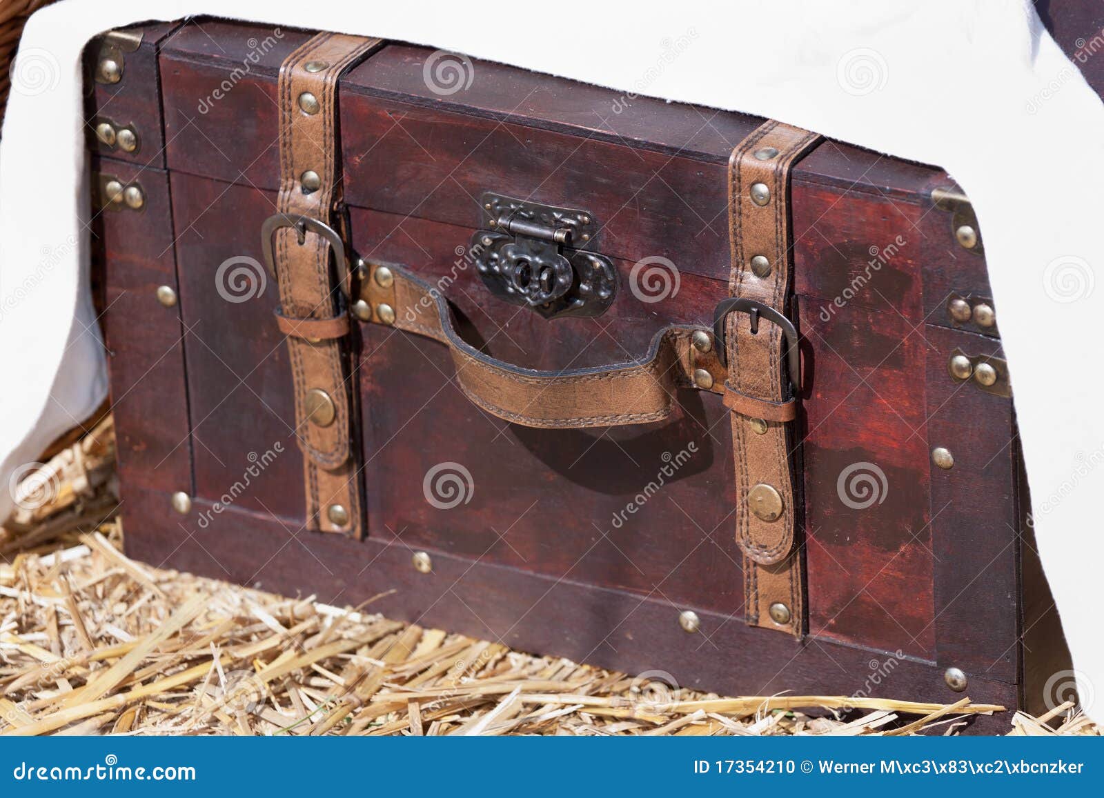 Medieval treasure chest stock photo. Image of wooden - 17354210