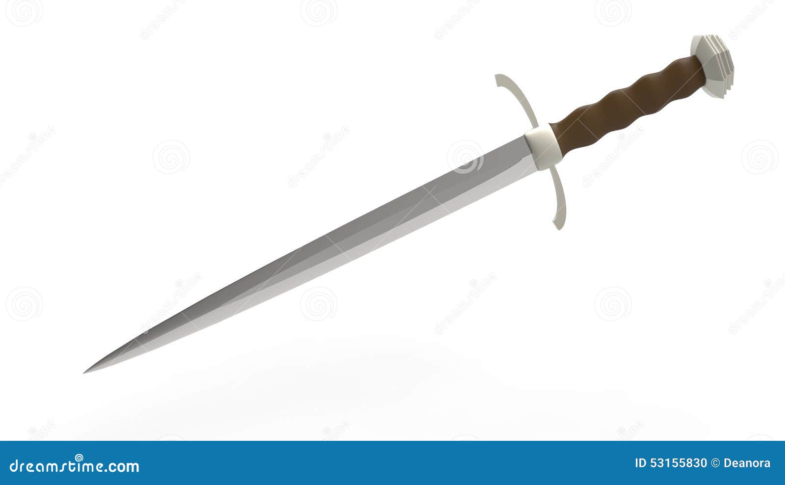 Medieval Two-edged Sword Royalty-Free Stock Photography | CartoonDealer ...