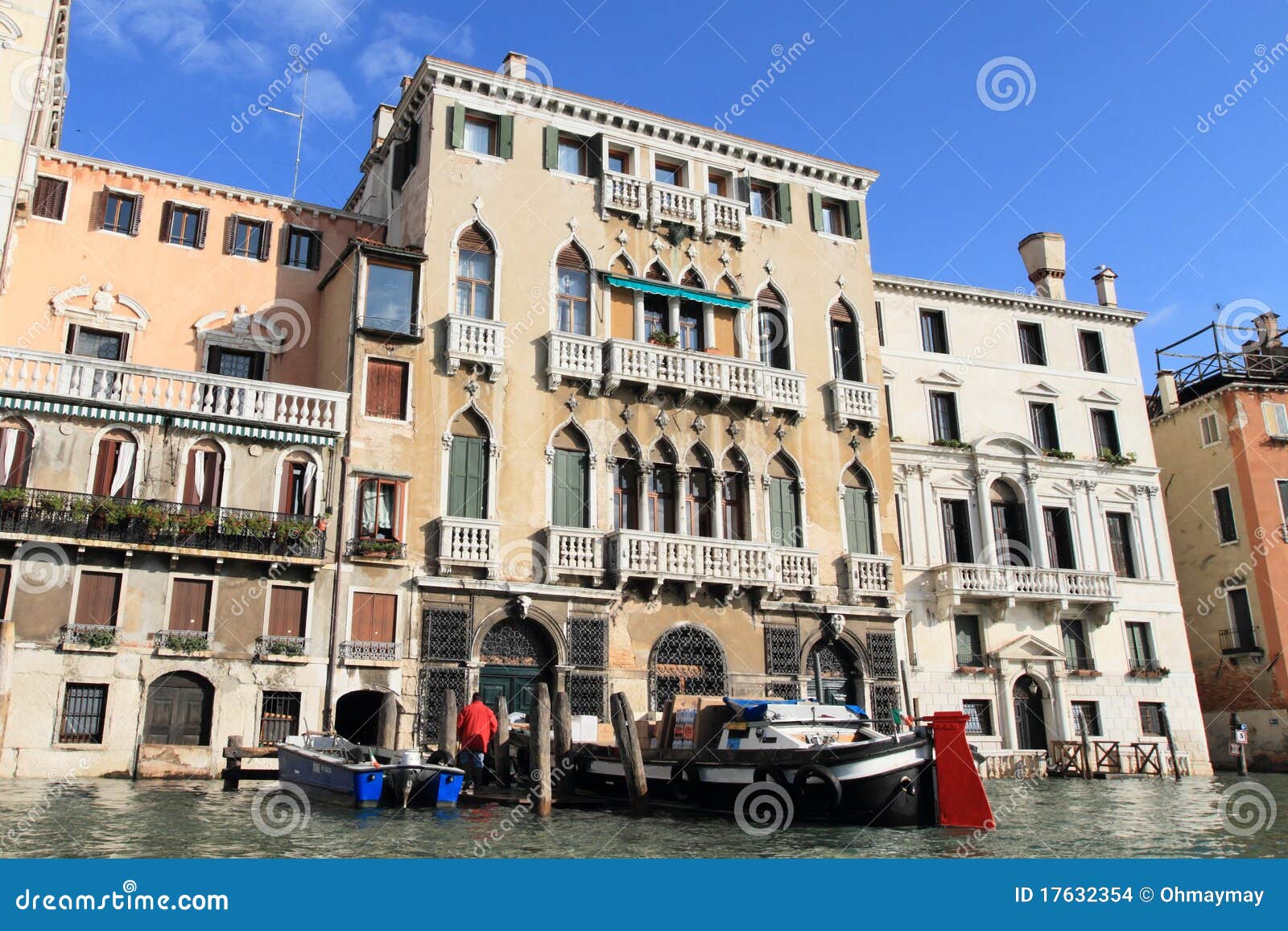 Medieval Venice and Grand Canal Editorial Stock Image - Image of italy ...