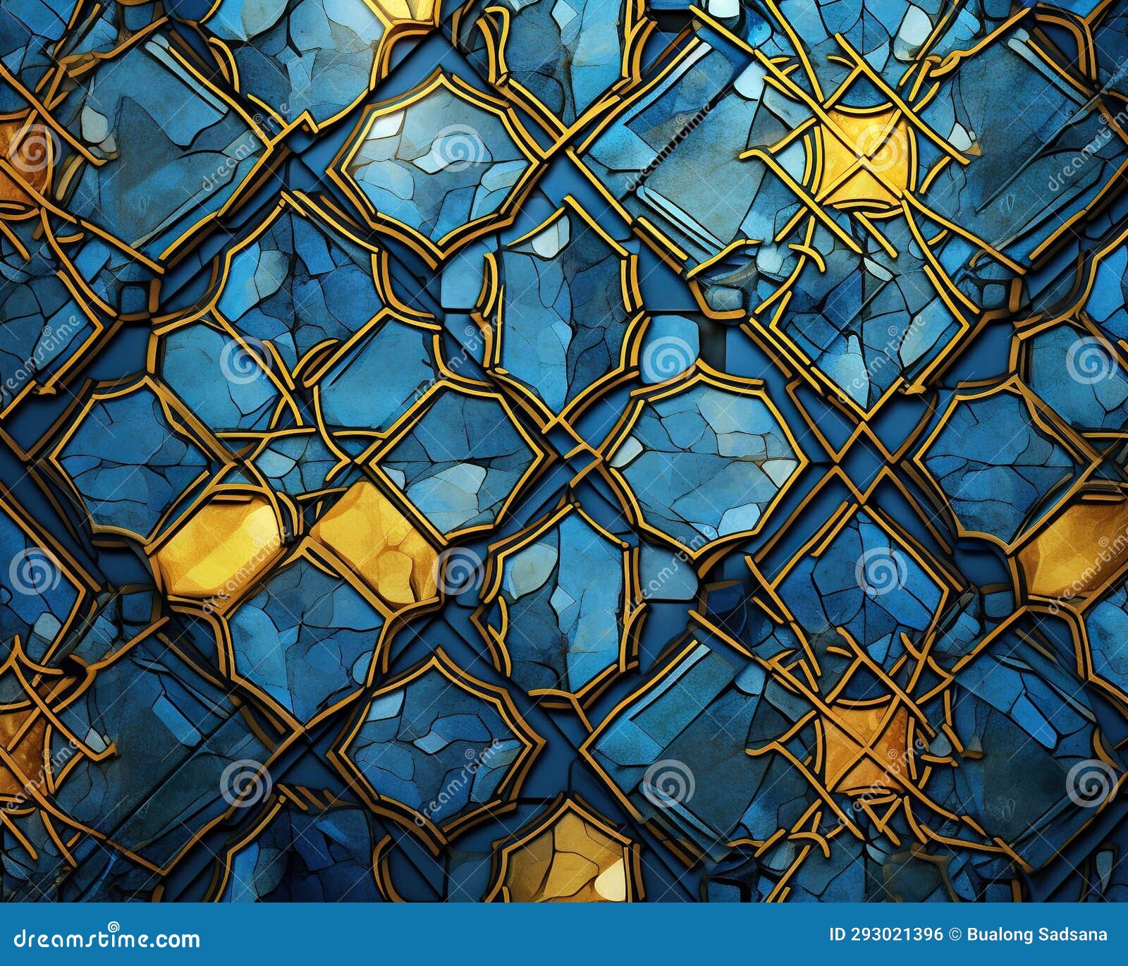 Medieval Vibe Geometry Pattern is a Geometric Seamless Pattern. Stock ...