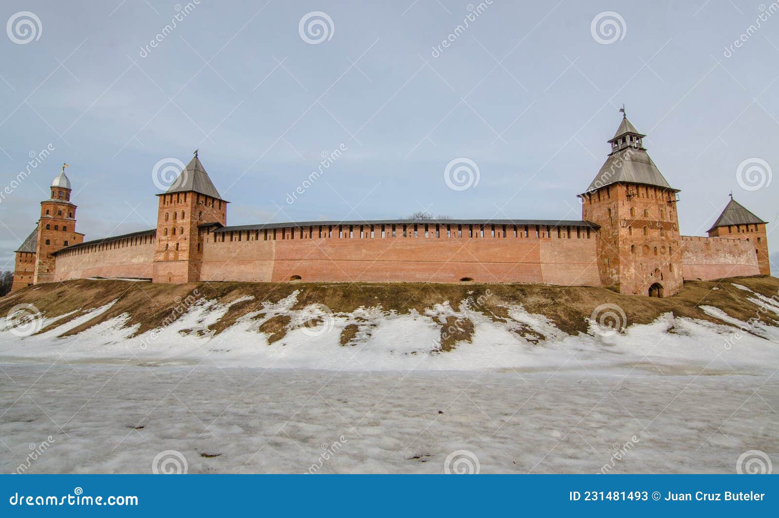 Medieval vibe in Russia stock image. Image of russia - 231481493