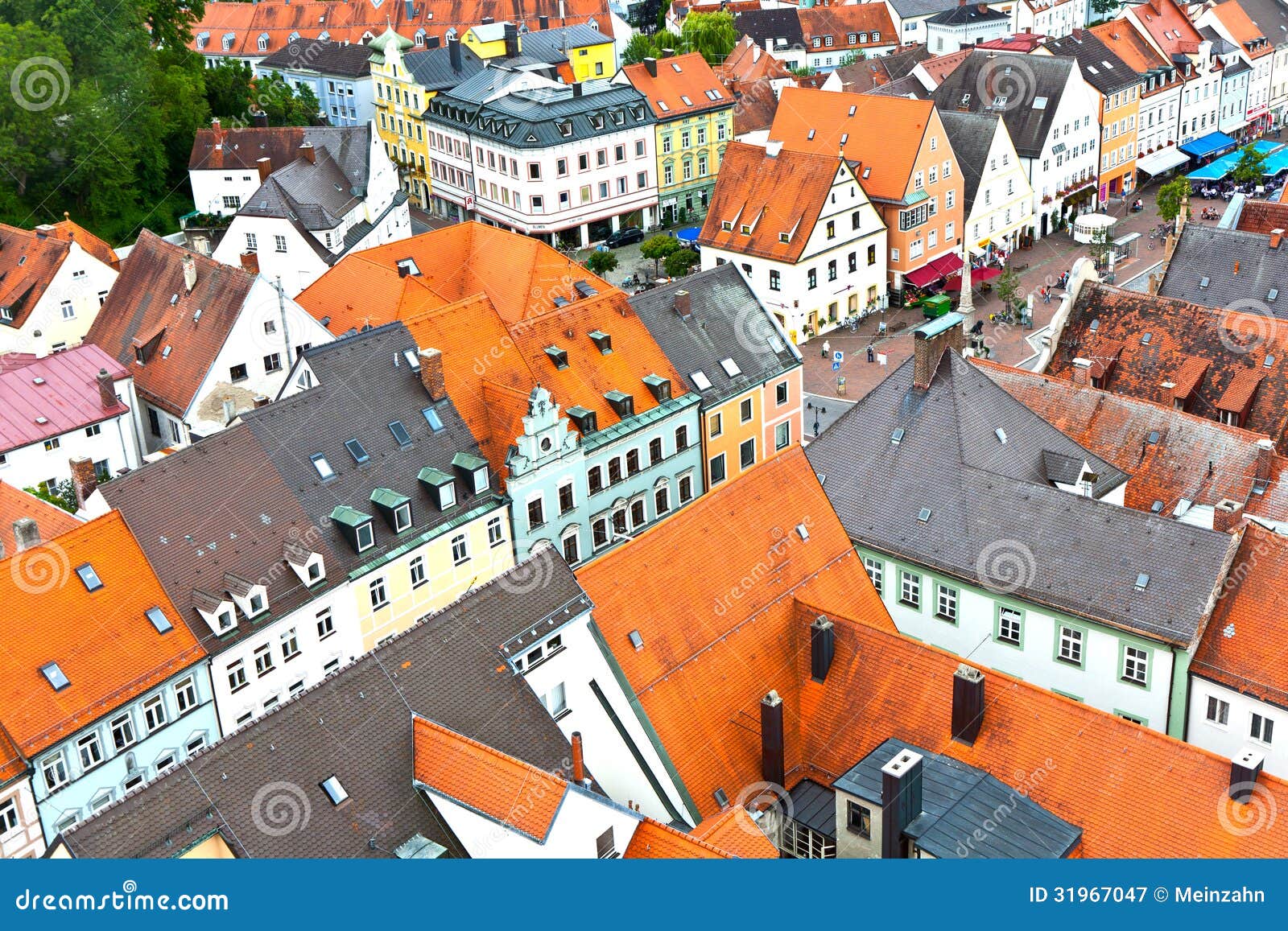 Medieval Village of Freising in Bavaria Editorial Photography - Image ...