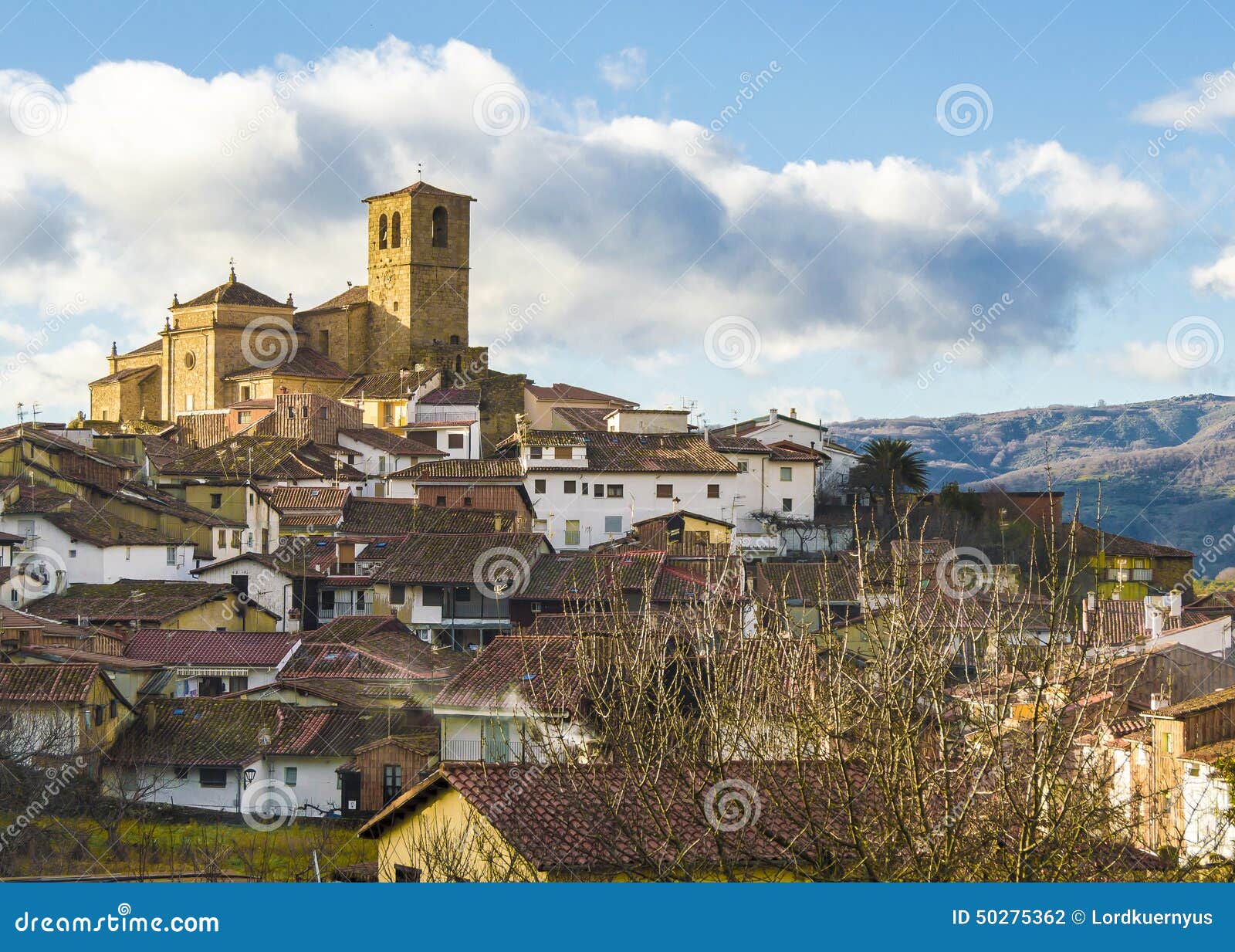 Old Village Of Hervas - Spain Royalty-Free Stock Photography ...