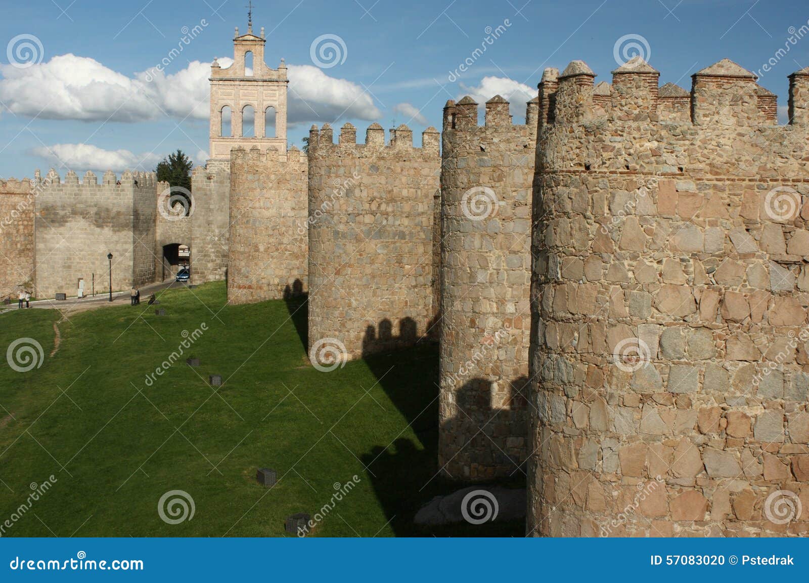 The Medieval Walls Editorial Photo | CartoonDealer.com #66539011