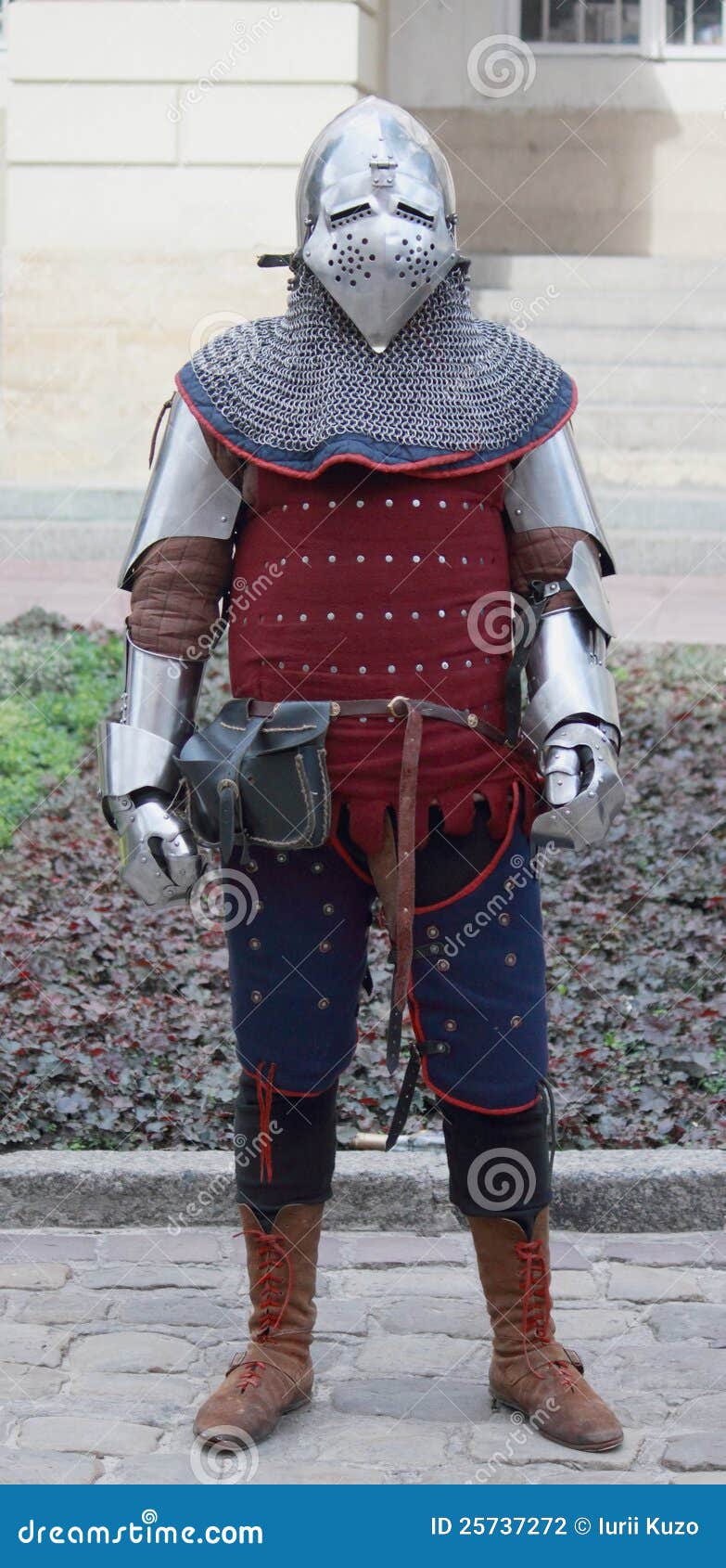 Medieval warrior stock photo. Image of stone, hand, soldier - 25737272