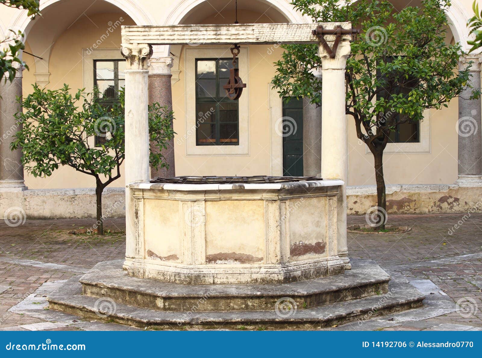 Medieval water well stock photo. Image of europe, palace - 14192706
