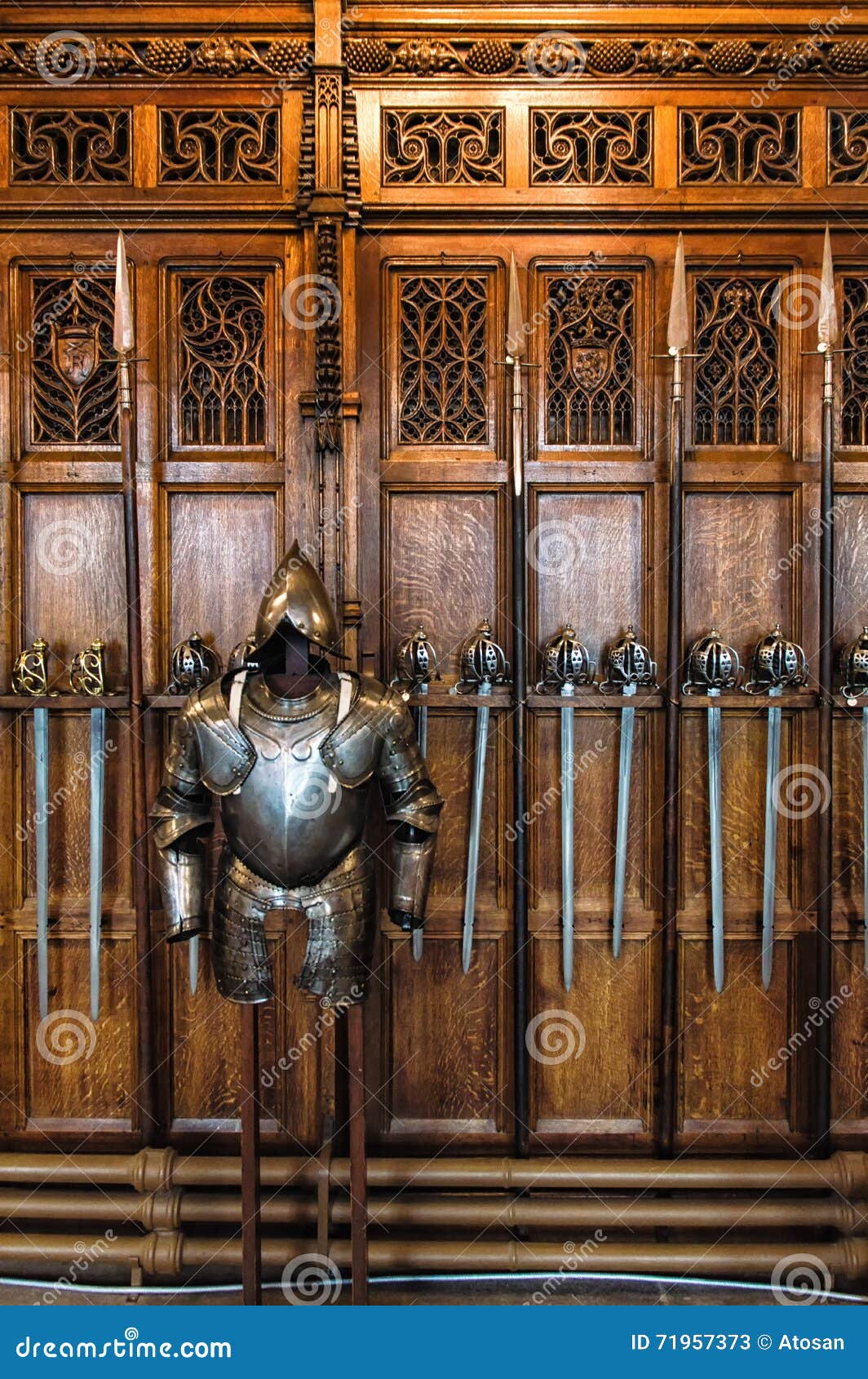 Medieval weapons stock image. Image of arbalest, antiquarian - 71957373