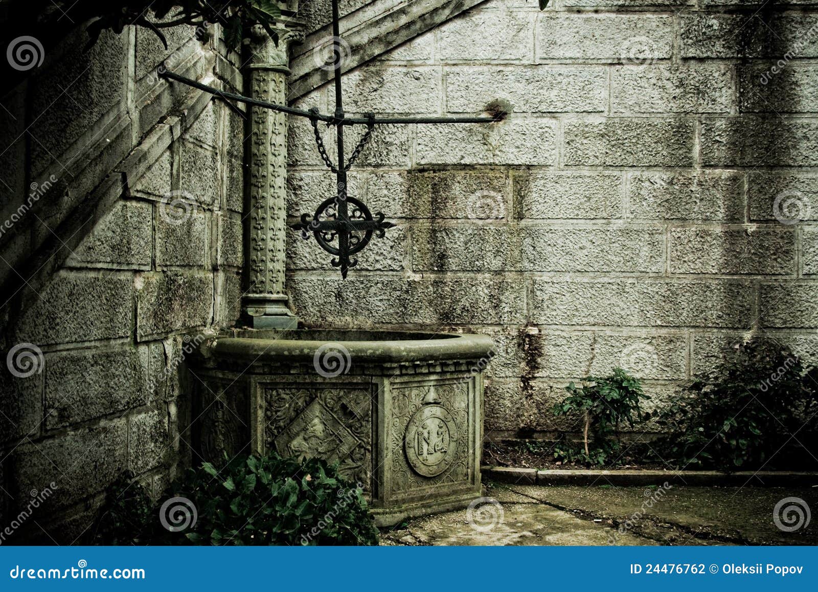 Medieval well stock photo. Image of history, nobility - 24476762