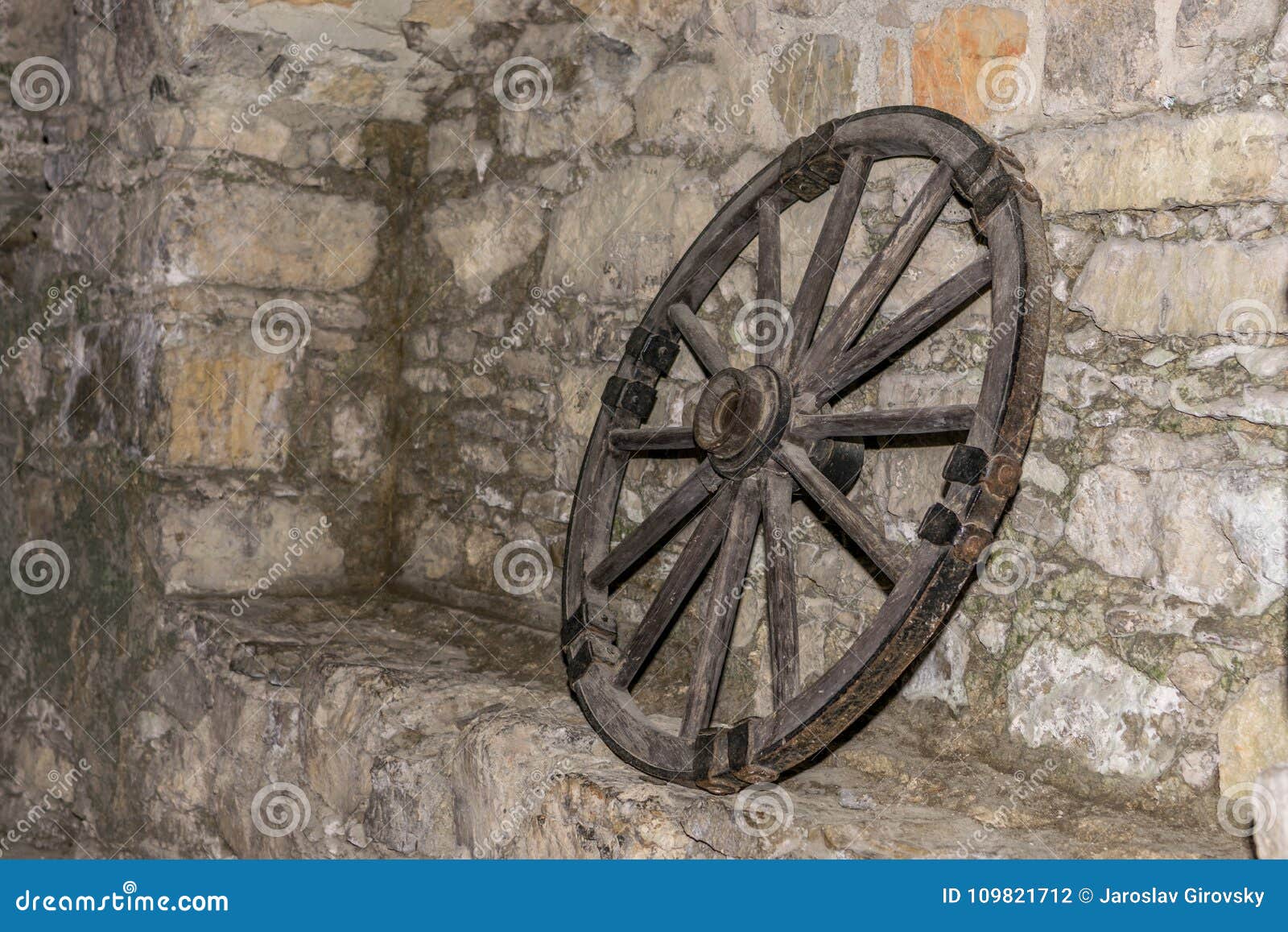 Wheel stock photo. Image of antique, aged, transportation - 109821712