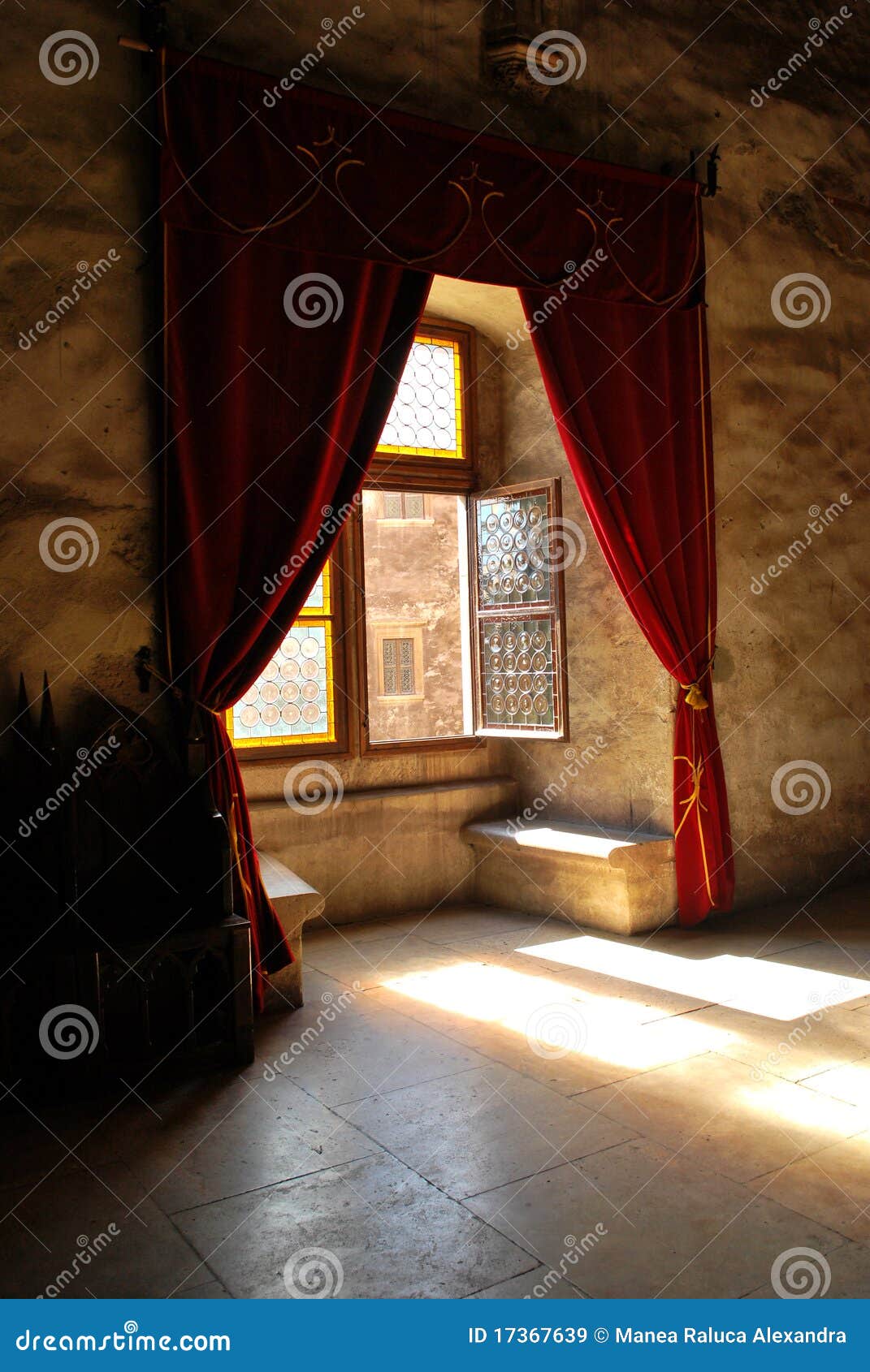 Medieval window stock image. Image of travel, beautiful - 17367639
